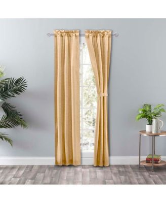 Click here for Ellis Curtain Lisa Solid Color Poly Cotton Duck Fa... prices