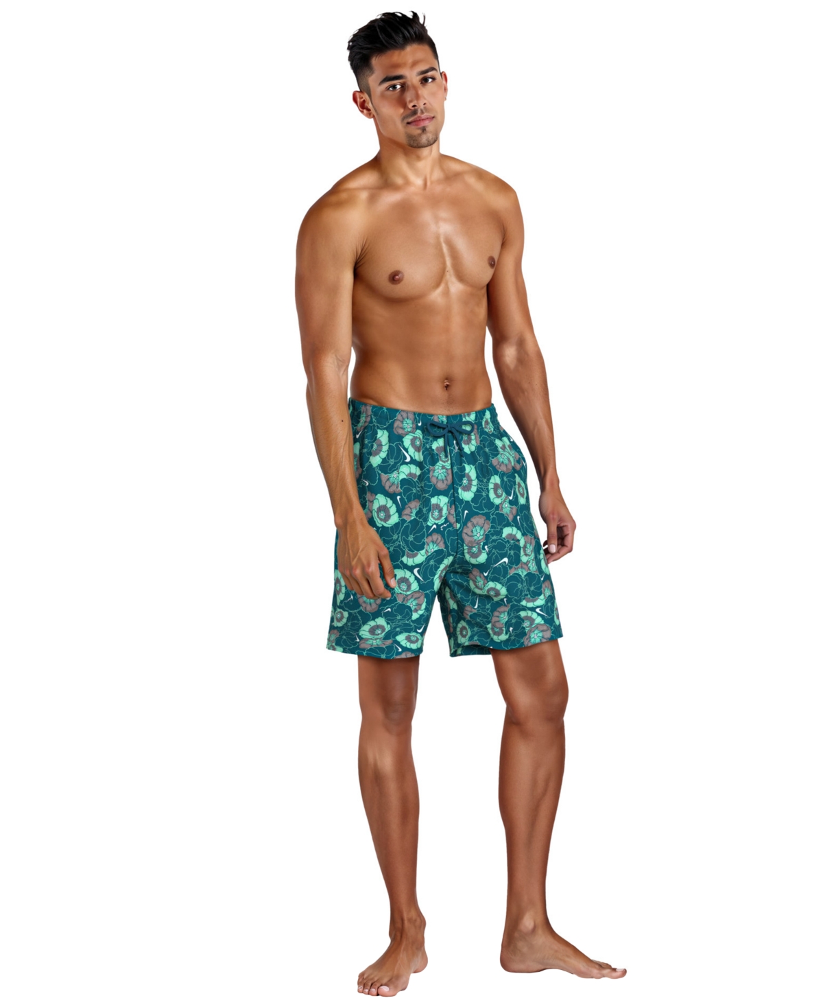 Click here for Nike Mens Digi-Floral Volley Swim Shorts - Green A... prices
