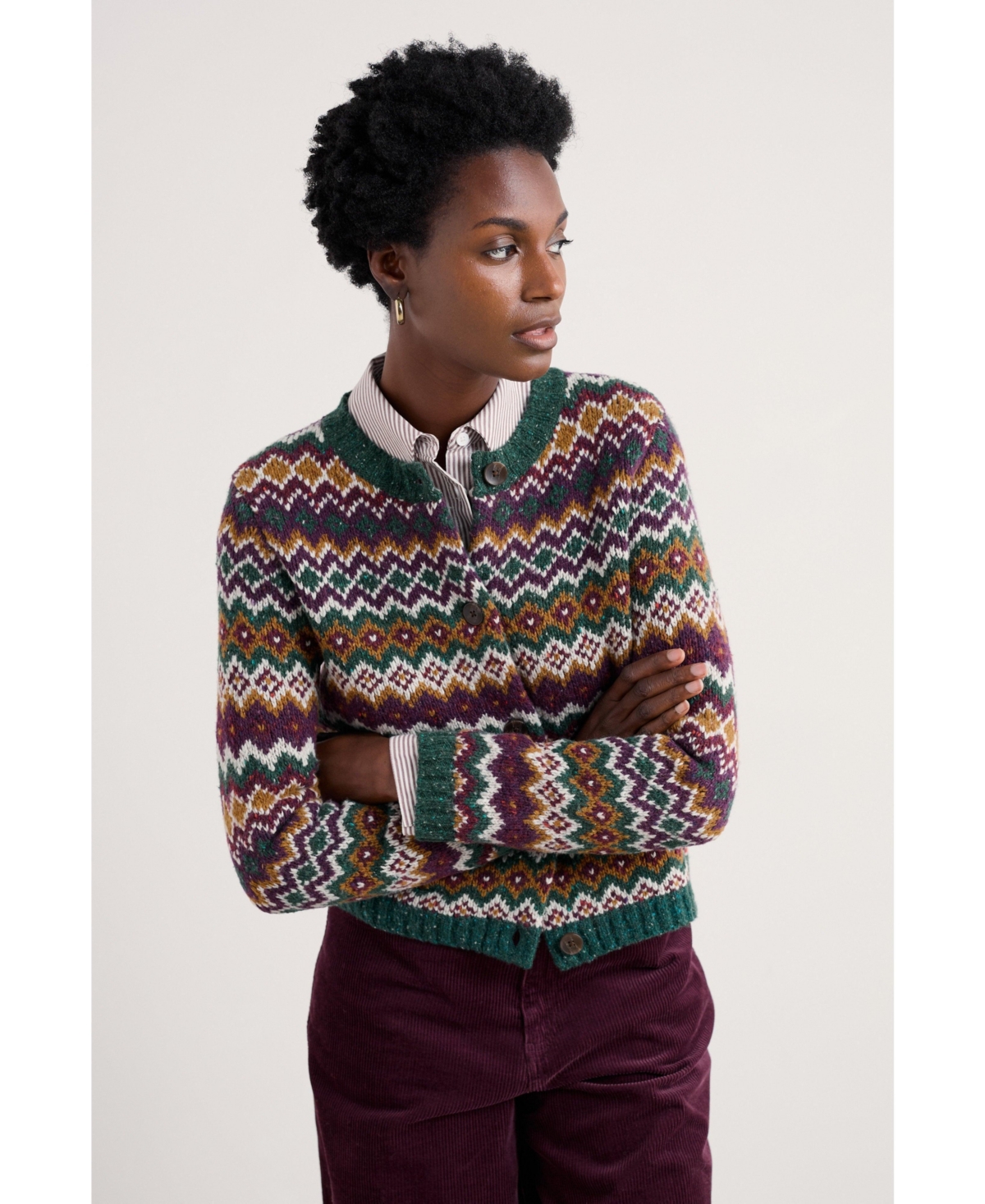 Click here for Seasalt Cornwall Womens Dawson Pick Cardigan - Mod... prices