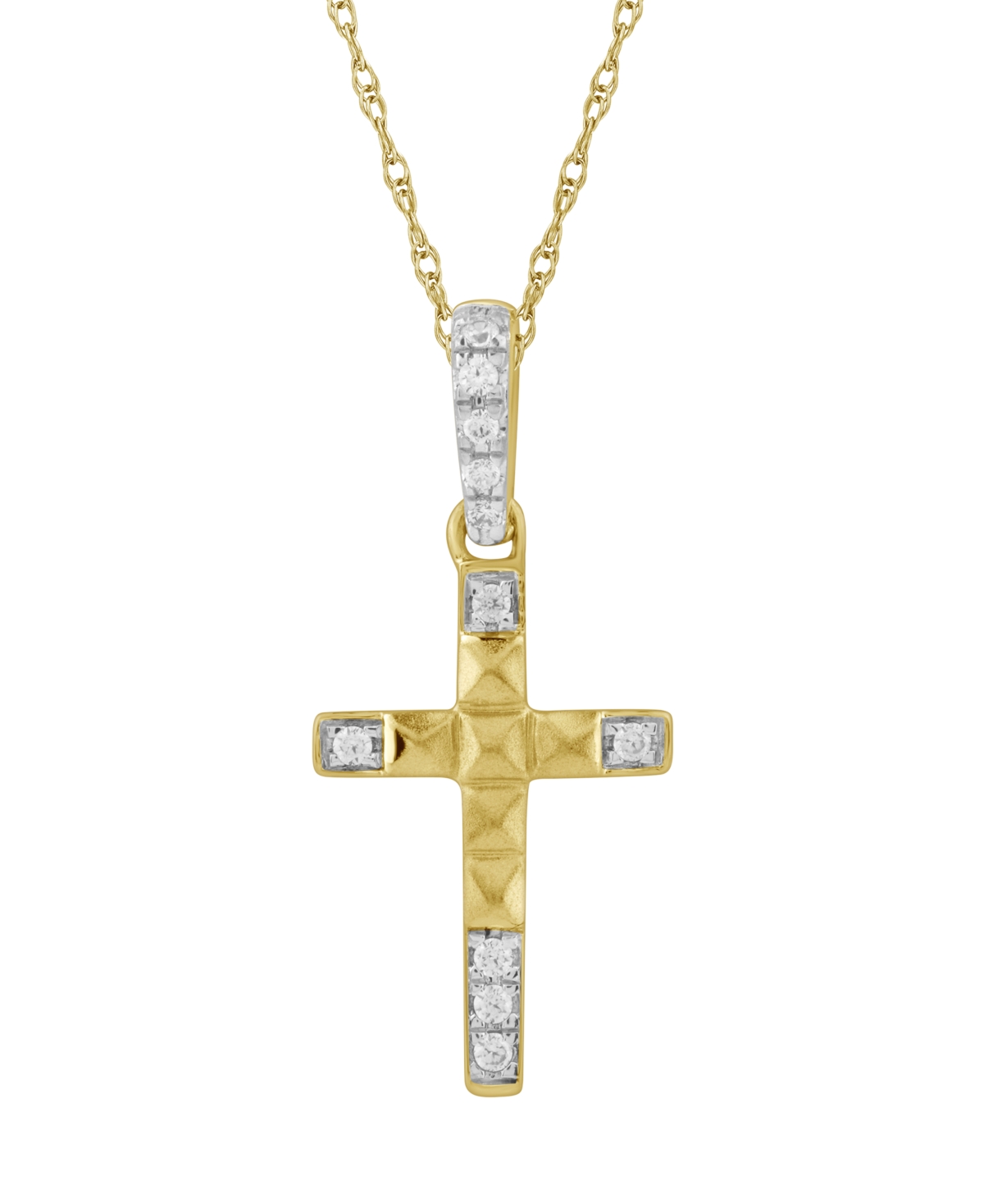 Click here for Macys Diamond Pendant Necklace (1/20 ct. t.w.) in... prices