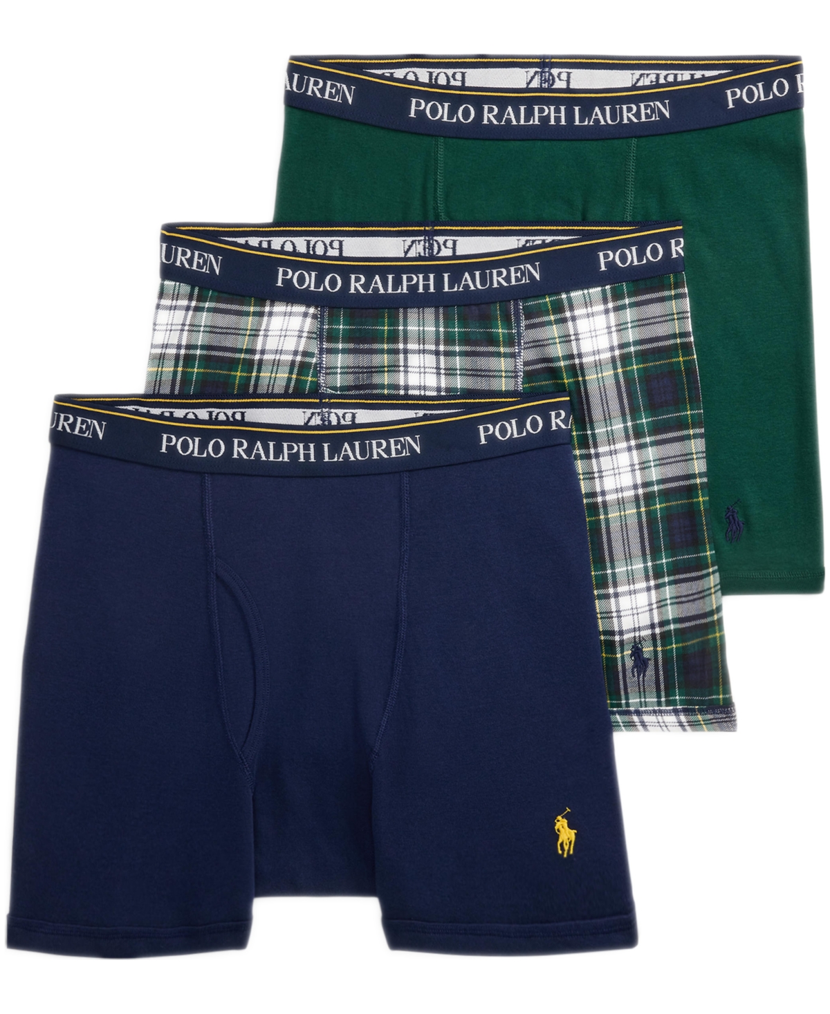 Click here for Polo Ralph Lauren Mens 3-Pack Classic Boxer Brief... prices