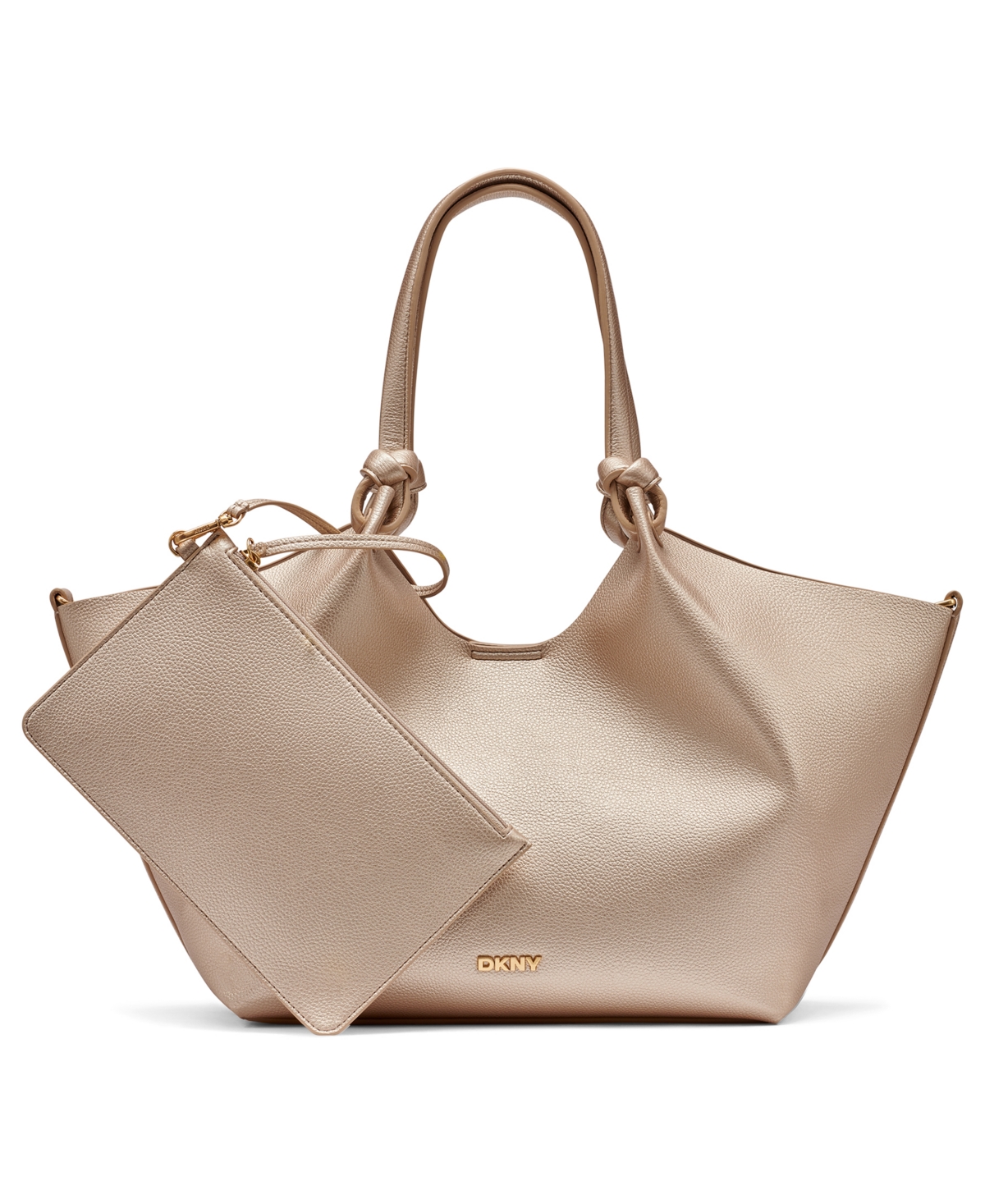 Click here for Dkny Paula Commuter Medium Sleek Tote - Hot Cocoa prices