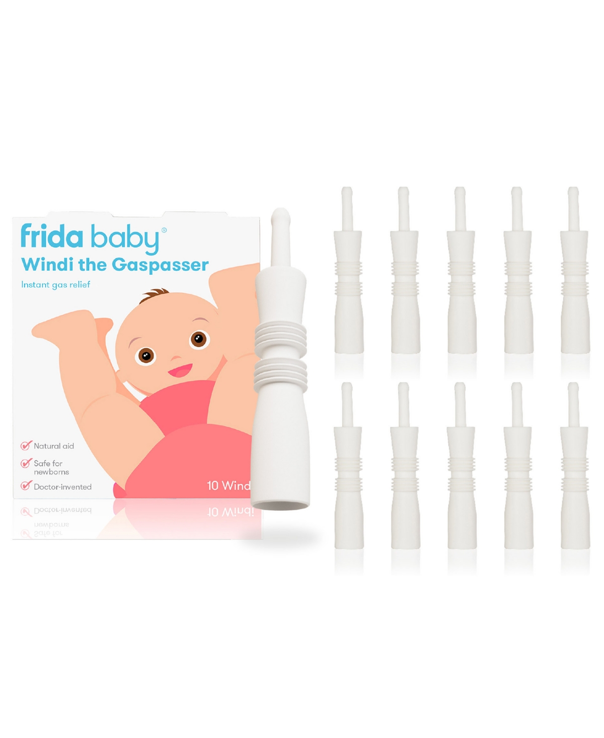 Click here for Frida Baby Windi Gas and Colic Reliever - White prices