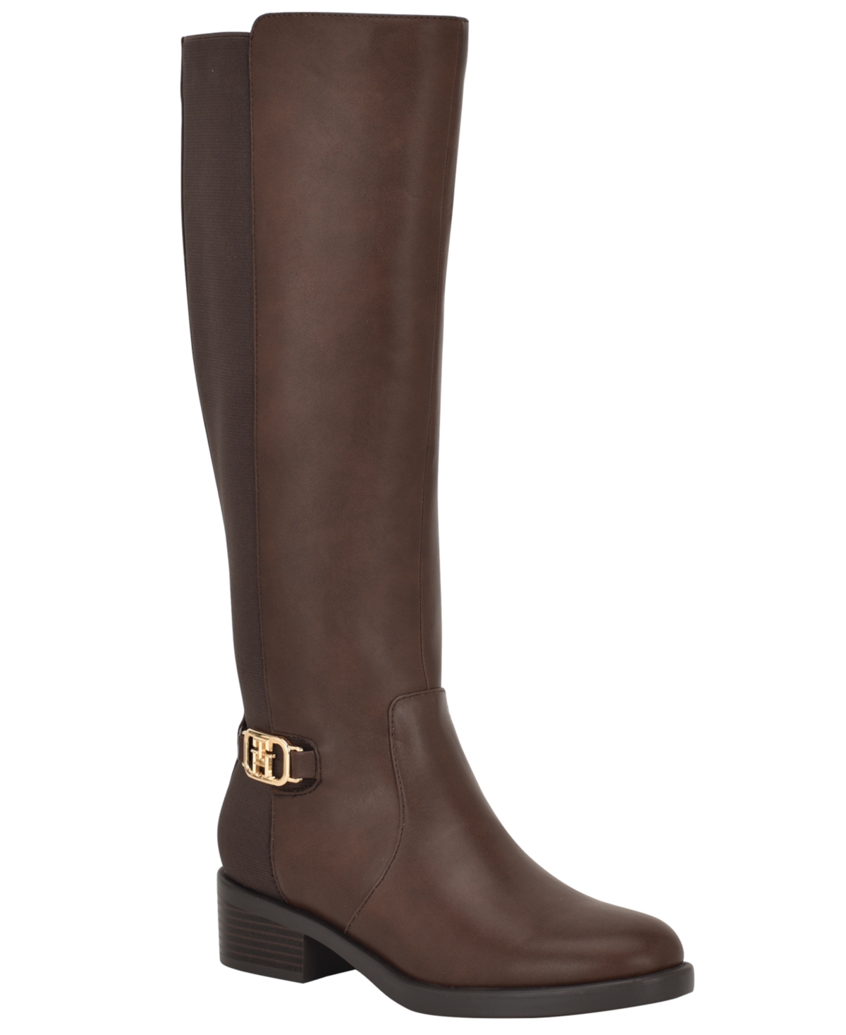 Click here for Tommy Hilfiger Womens Imaliz Ornamented Riding Boo... prices