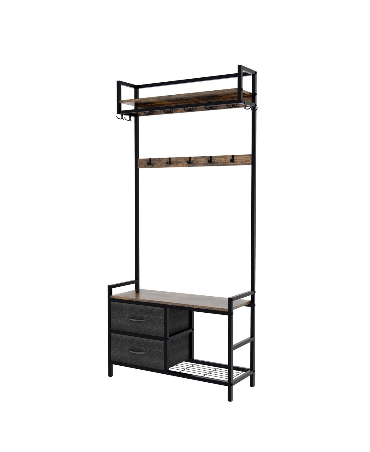 Click here for Boyel Living 33 Wide Hall Tree with 2 Movable Draw... prices