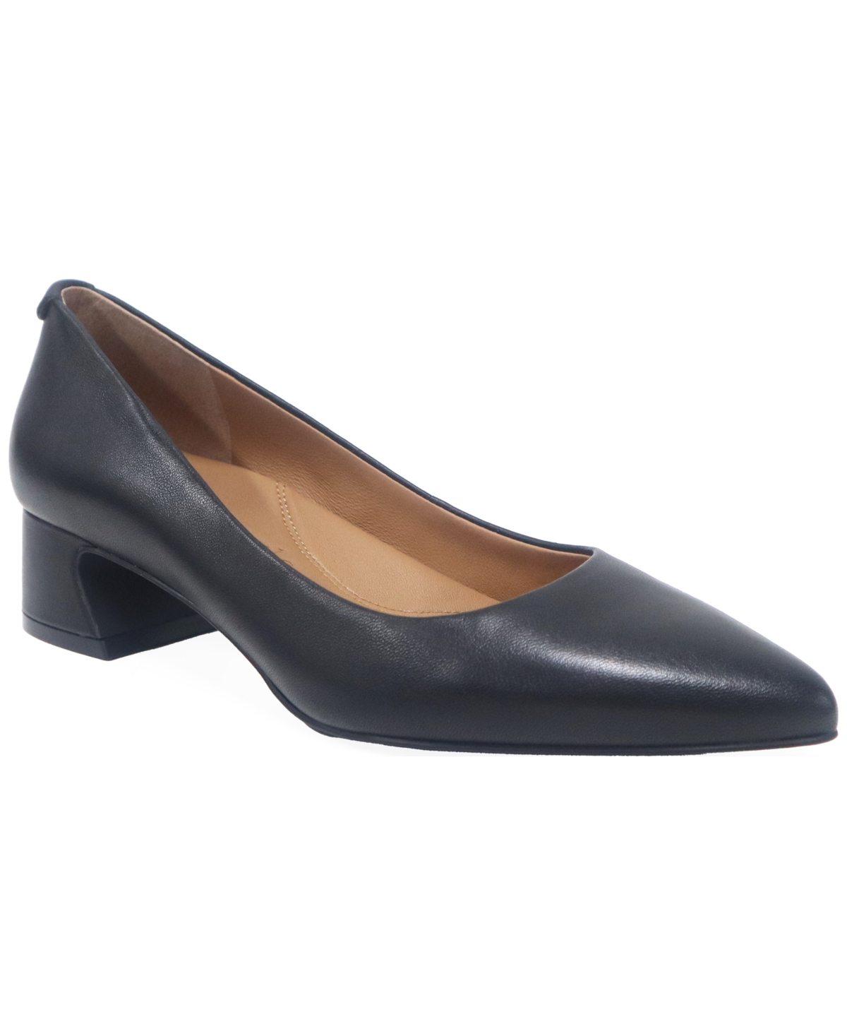 Click here for Gentle Souls Womens Gardena Pointy Toe Pumps - Bla... prices