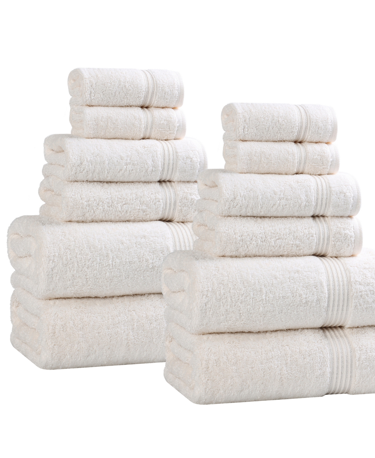 Click here for Superior Egyptian Cotton 12-Pc. Towel Set - Ivory prices