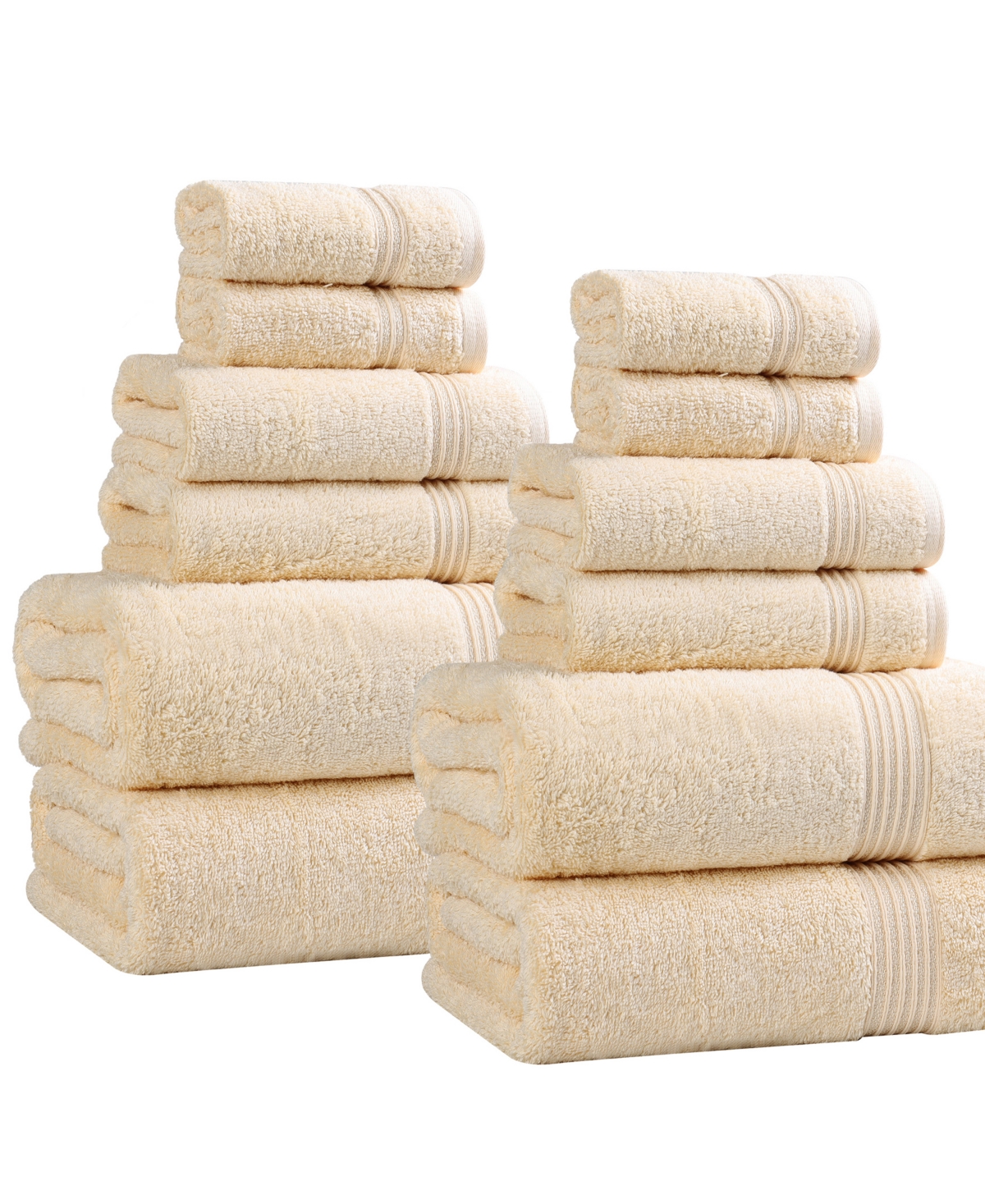 Click here for Superior Egyptian Cotton 12-Pc. Towel Set - Canary prices