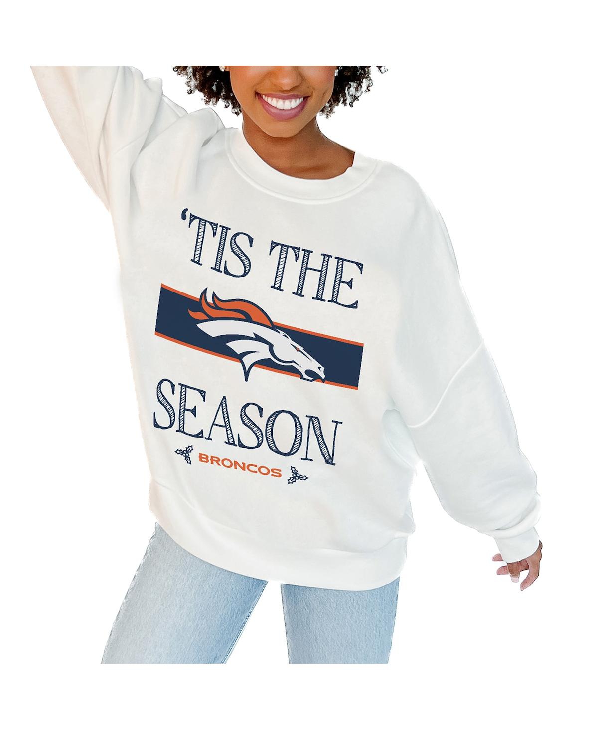 Click here for Gameday Couture Womens White Denver Broncos Oversi... prices
