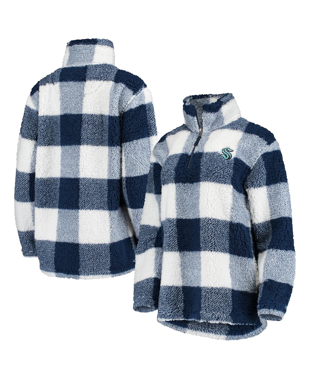 Click here for G-iii 4Her by Carl Banks Womens Deep Sea Blue/Whit... prices