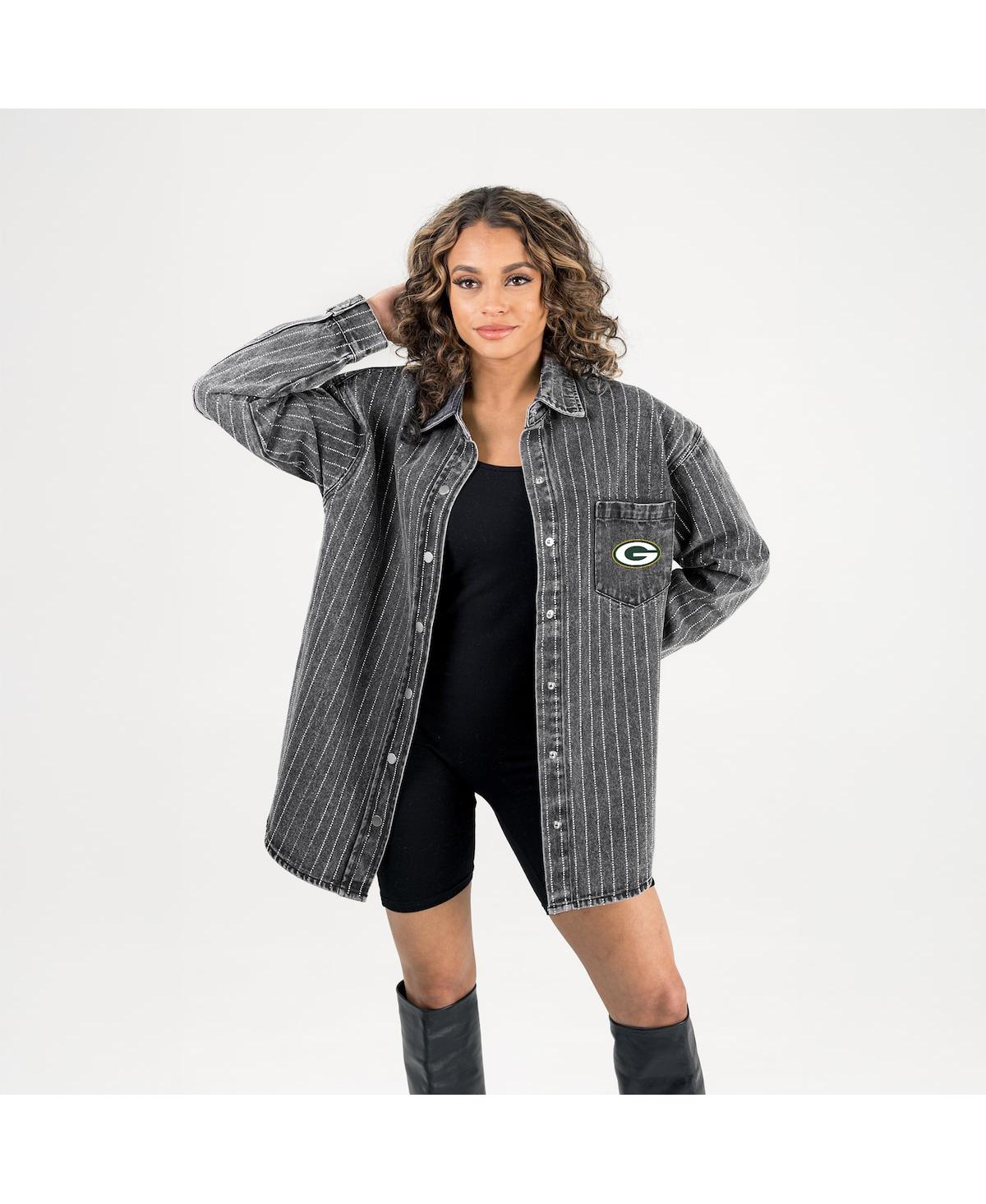 Click here for Gameday Couture Womens Black Green Bay Packers Ove... prices