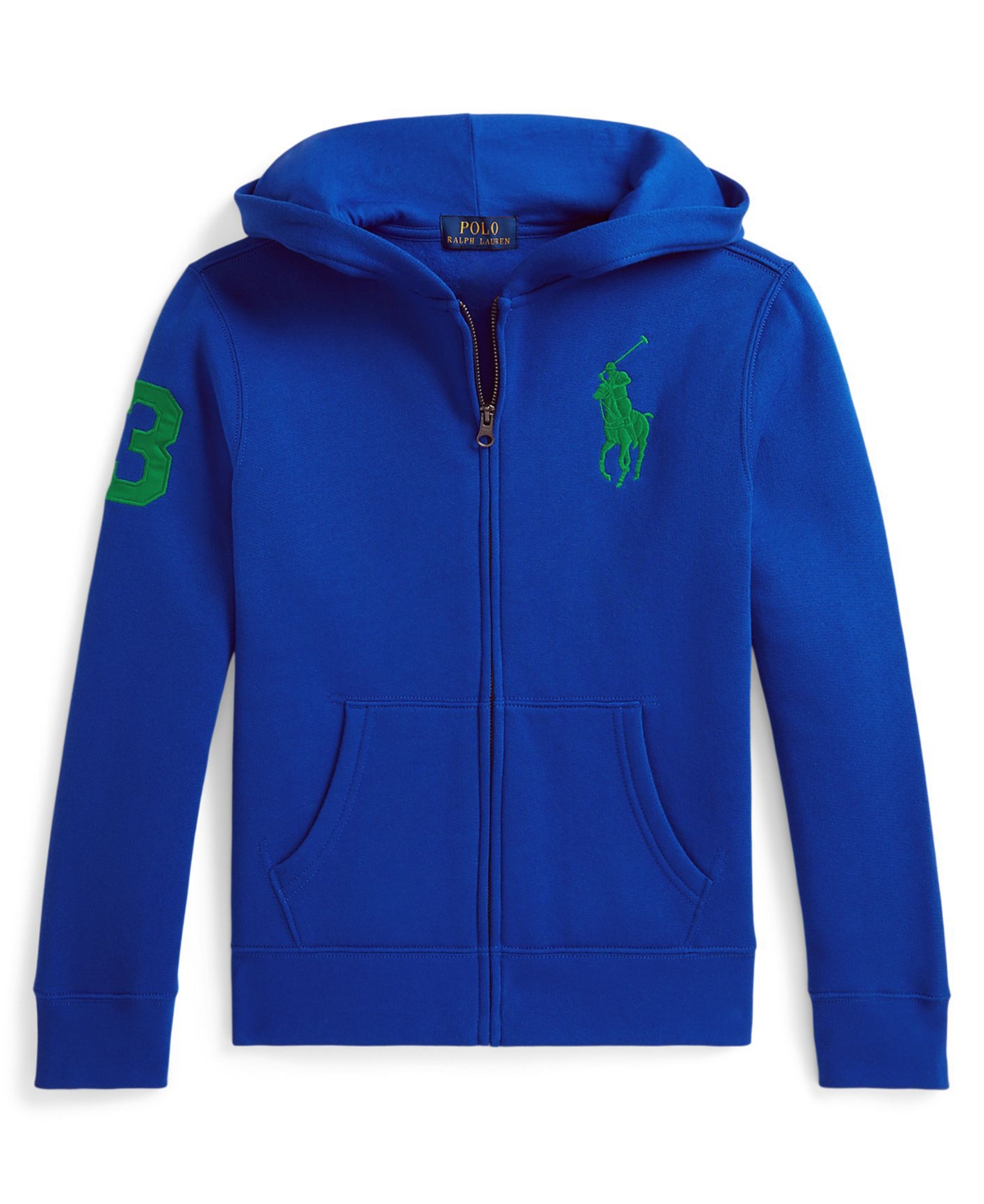 Click here for Polo Ralph Lauren Boys 8-20 Big Pony Fleece Full-Z... prices