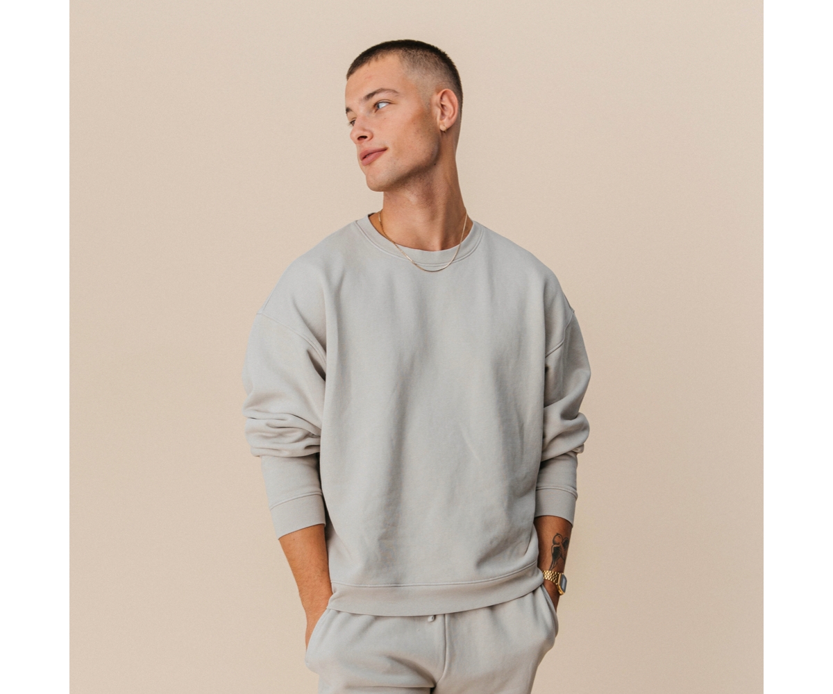 Click here for Ocio Mens Men s Organic Cotton Teddy Oversized Cre... prices