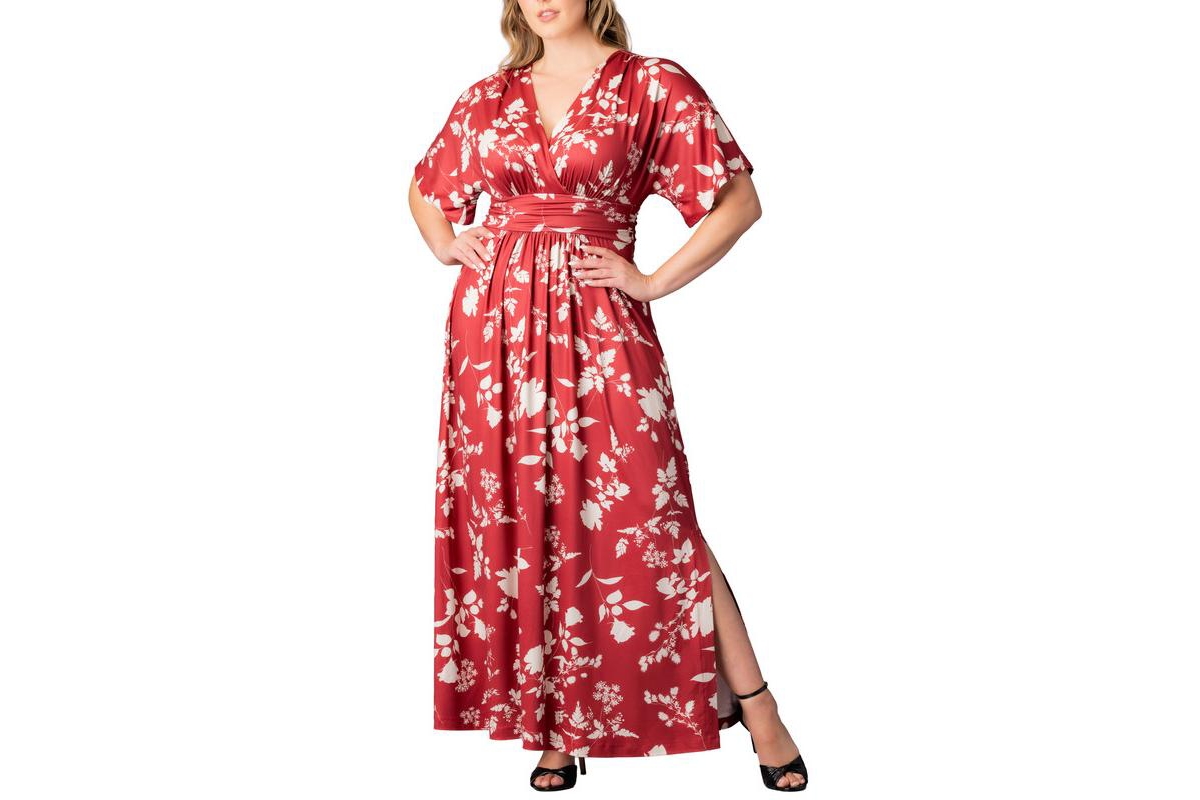 Click here for Kiyonna Womens Plus Size Vienna Kimono Sleeve Long... prices