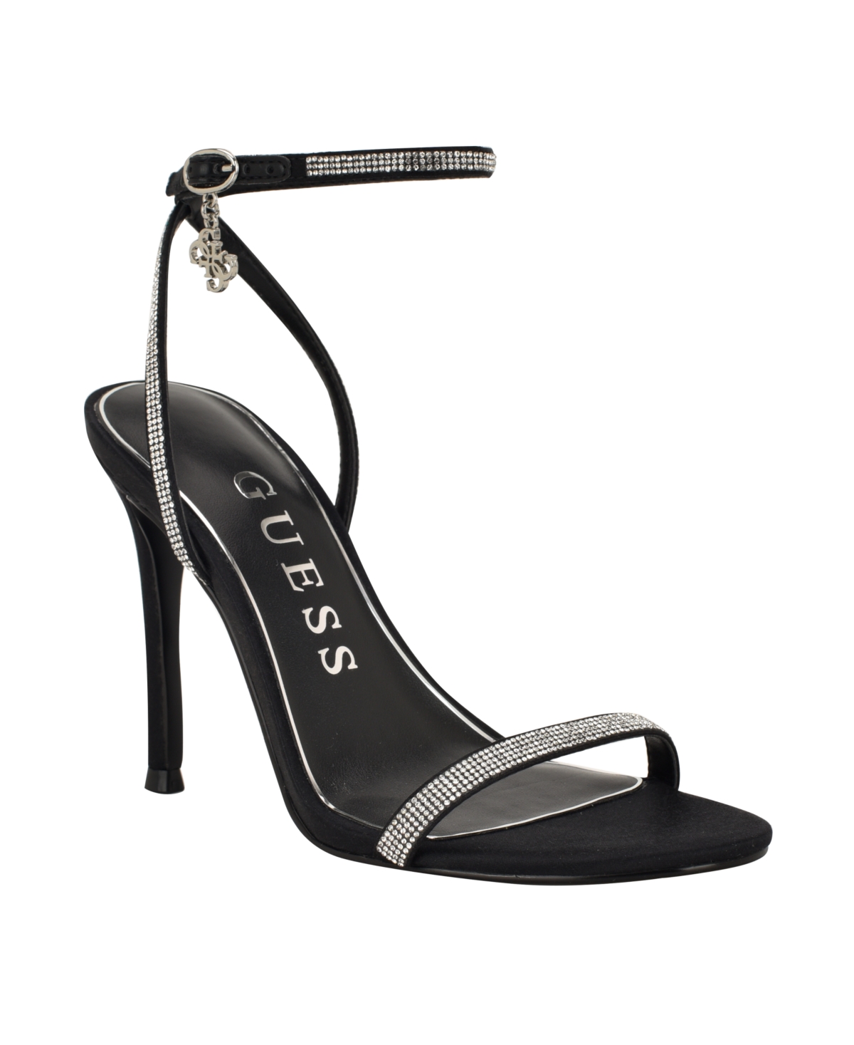 Click here for Guess Womens Charmer Stiletto Dress Sandals - Blac... prices