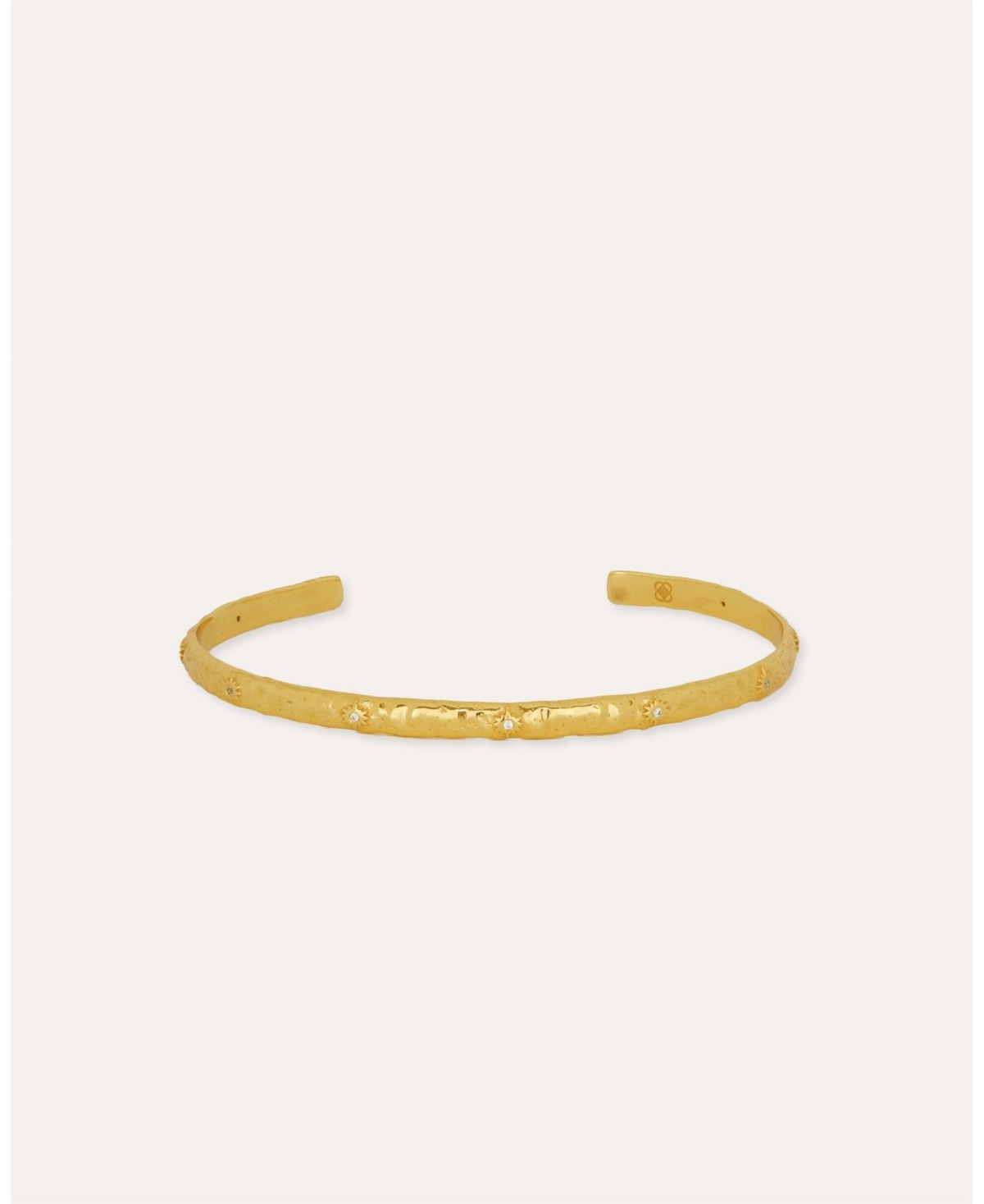 Ottoman Hands Celestial Bangle - Gold