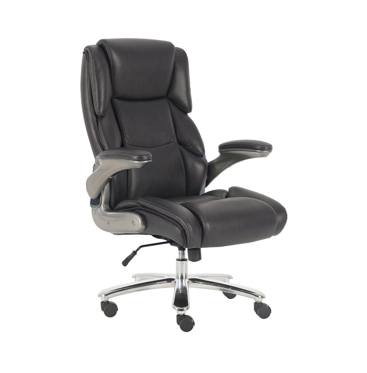 Click here for Parker Living - Fabric Heavy Duty Desk Chair - Bla... prices