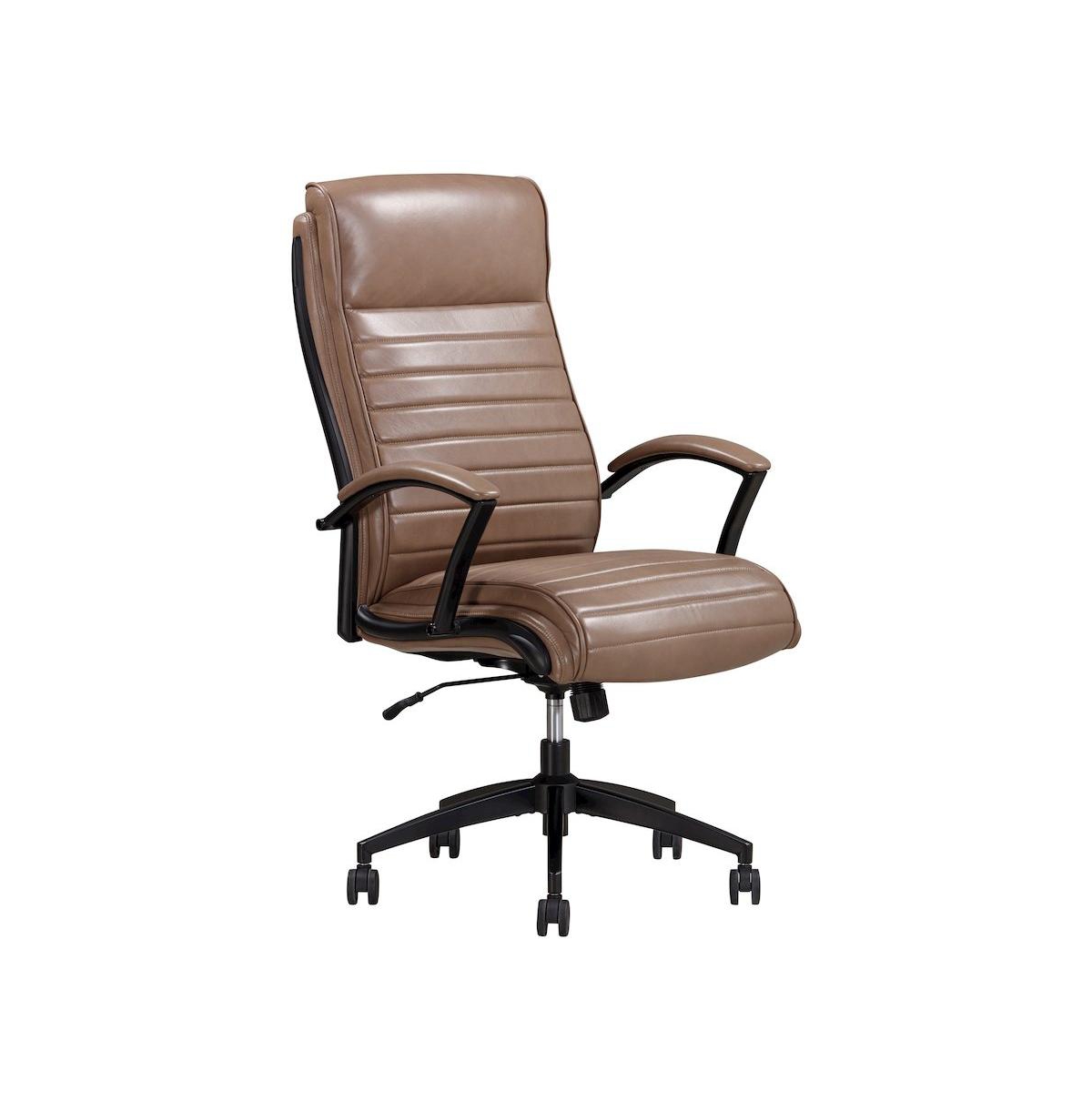 Click here for Parker Living High Back Top Grain Leather  Wood  M... prices