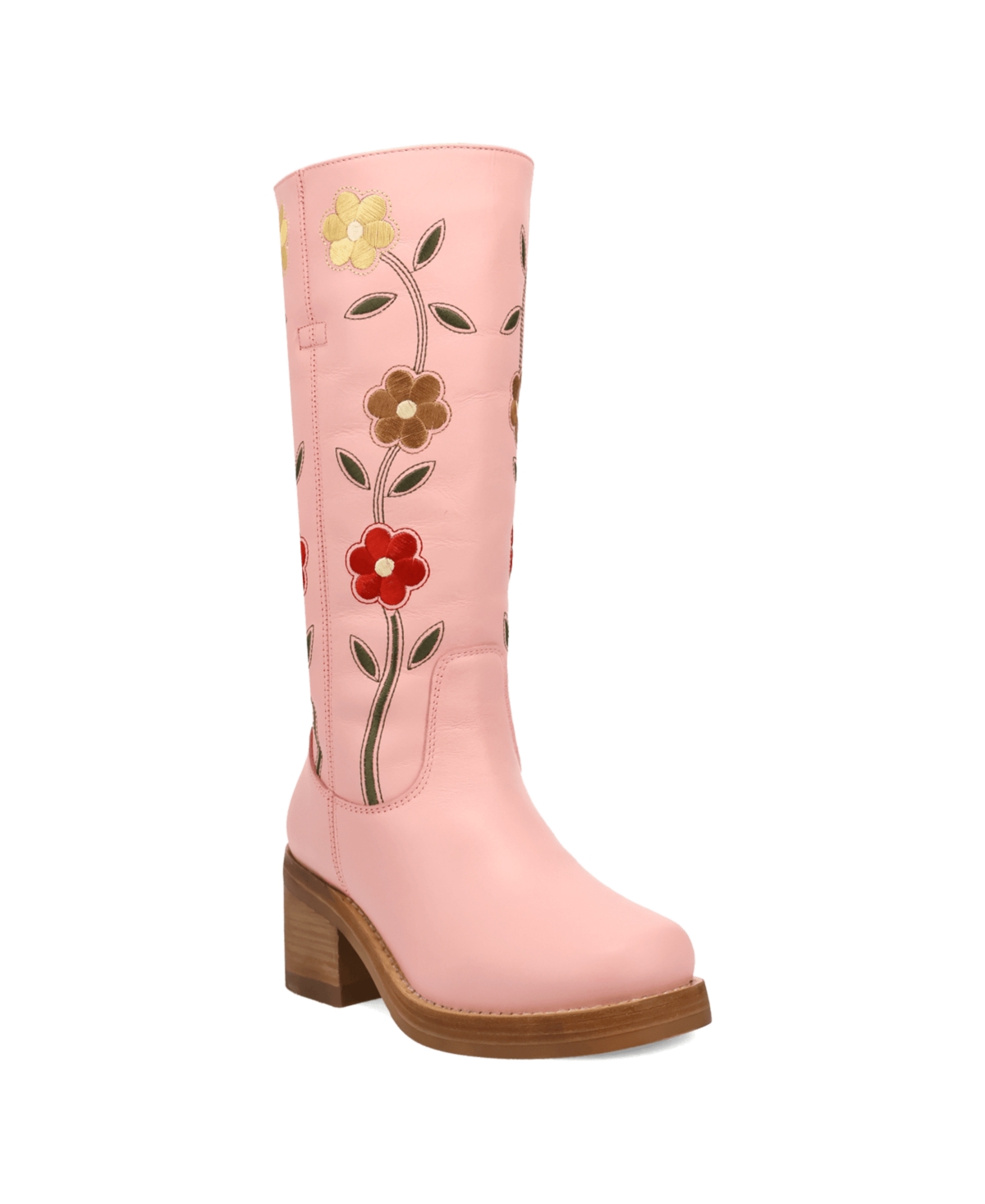 Click here for Dingo Womens Bloom Leather Boot - Pink prices