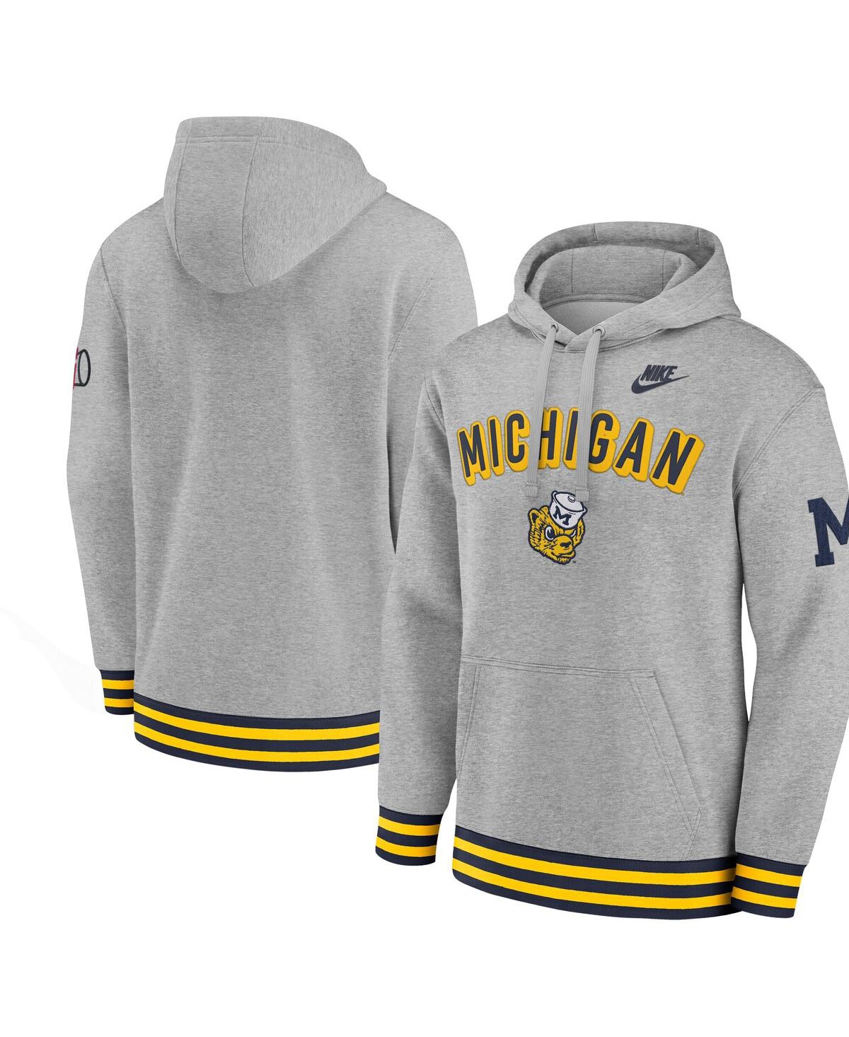Click here for Nike Mens Heather Gray Michigan Wolverines Legacy... prices