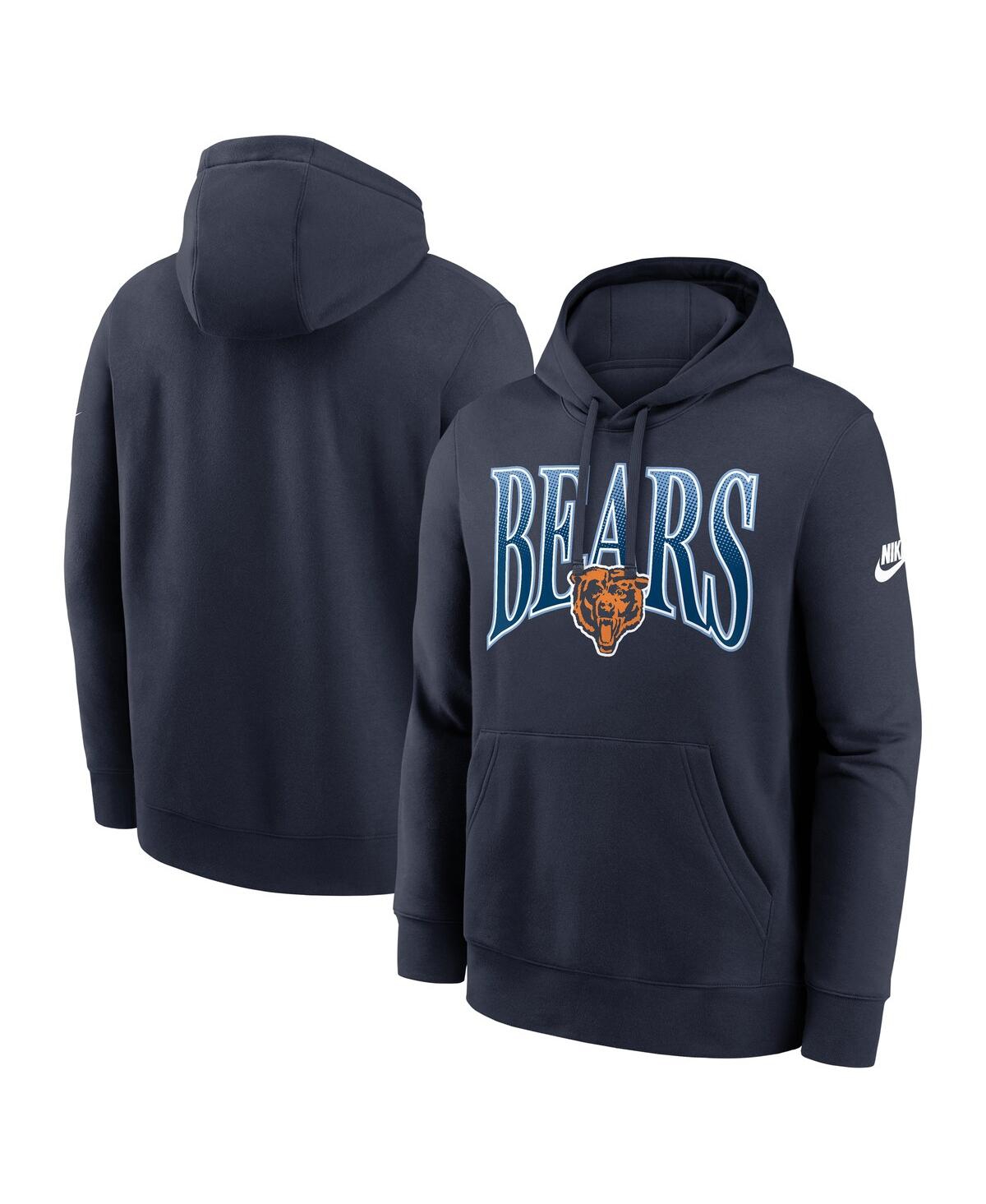 Click here for Nike Mens Navy Chicago Bears Full Blitz Club Fleec... prices