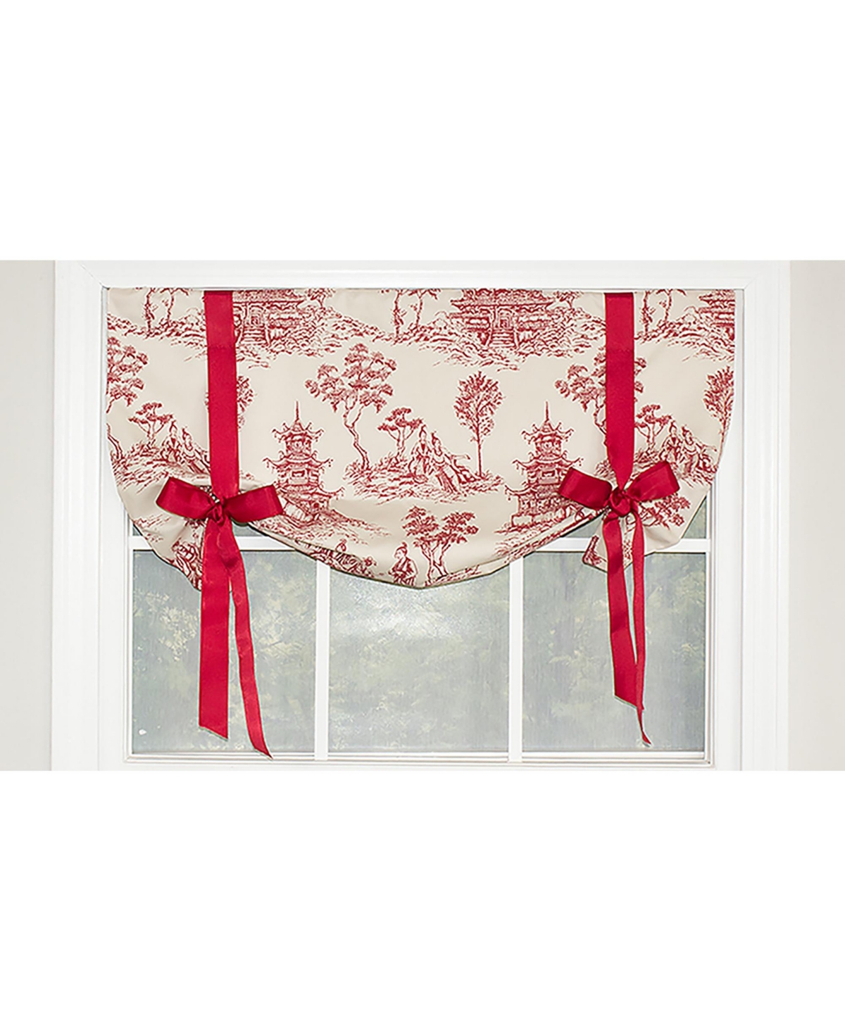 Click here for Naomi Tie-Up Ribbon Tie 3" Rod Pocket Valance... prices