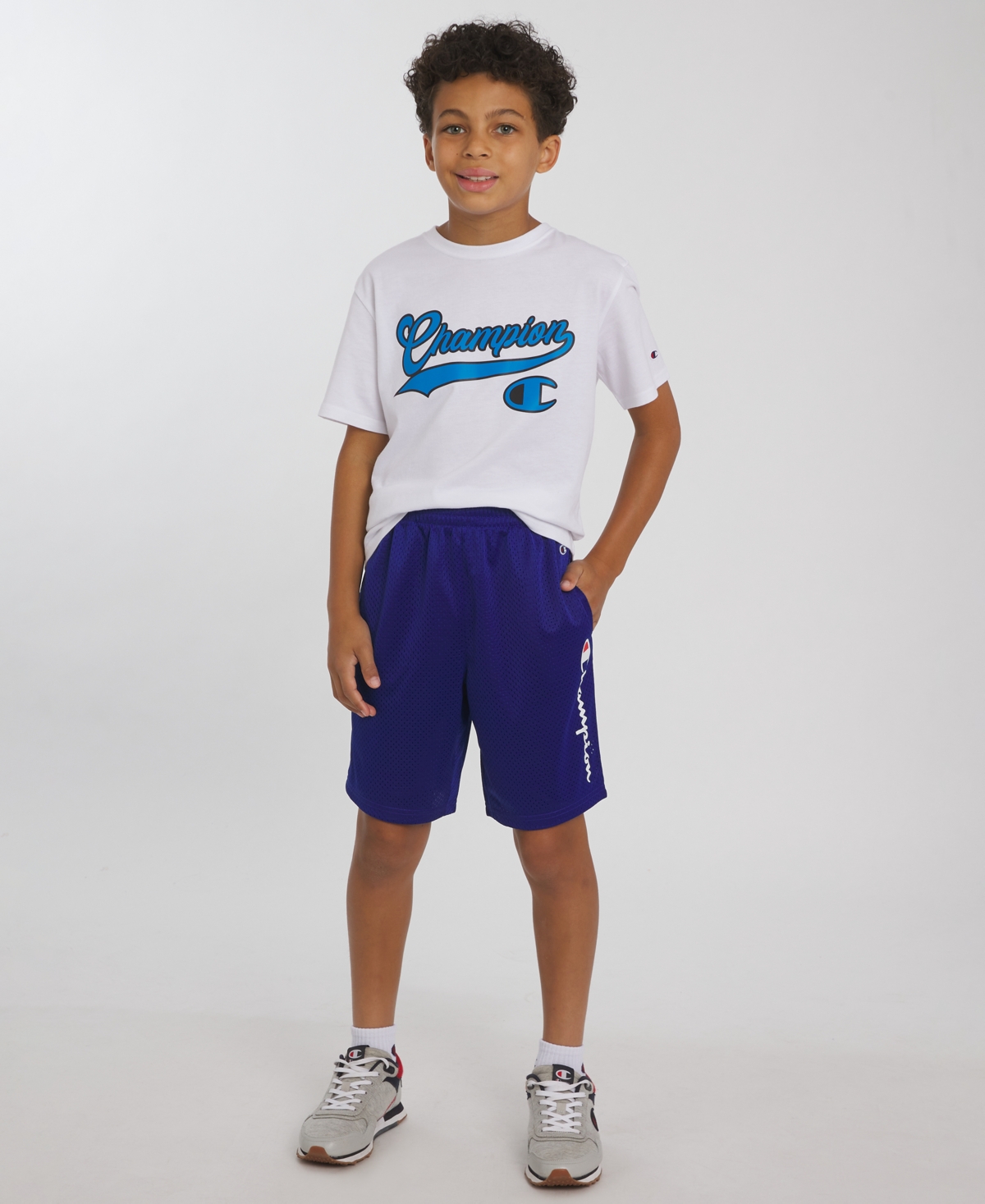 Click here for Champion Boys 8-20 Sporty Mesh Pull-On Shorts - Su... prices