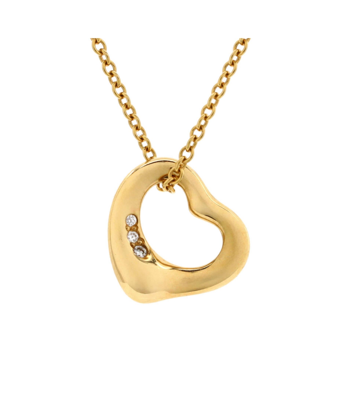 Click here for Pre-Owned Tiffany & Co. Elsa Peretti Open Heart 3... prices
