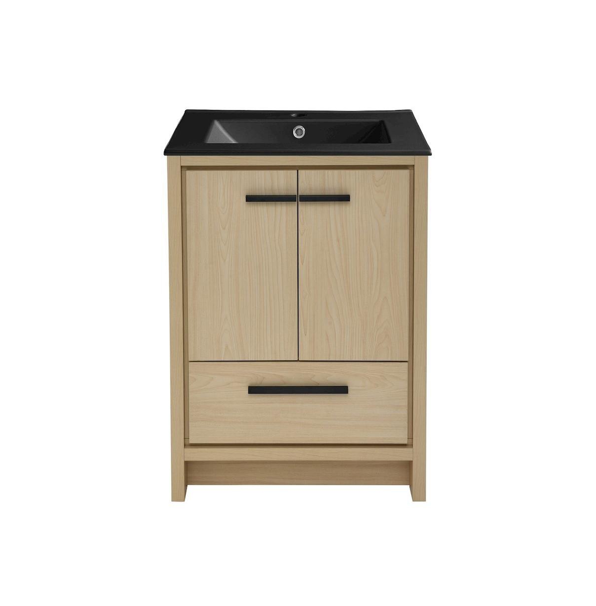 Click here for Swiss Madison Virage 24 in. Brown Oak Bathroom Van... prices