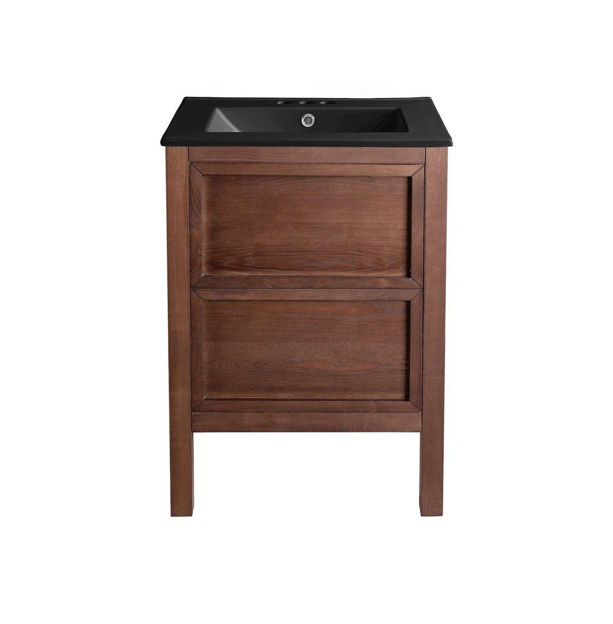 Click here for Swiss Madison Nadar 24 in. Brown Walnut Bathroom V... prices