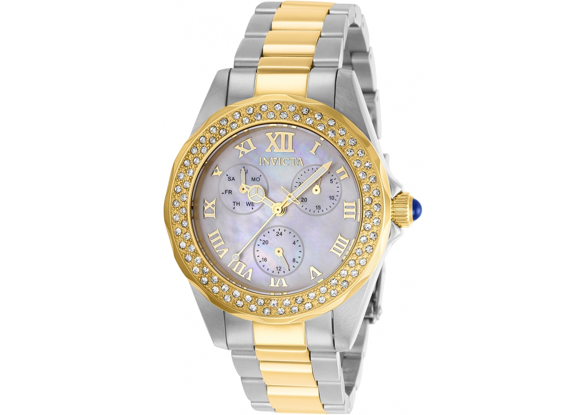 Click here for Invicta Womens 28437 Angel Quartz Chronograph Whit... prices