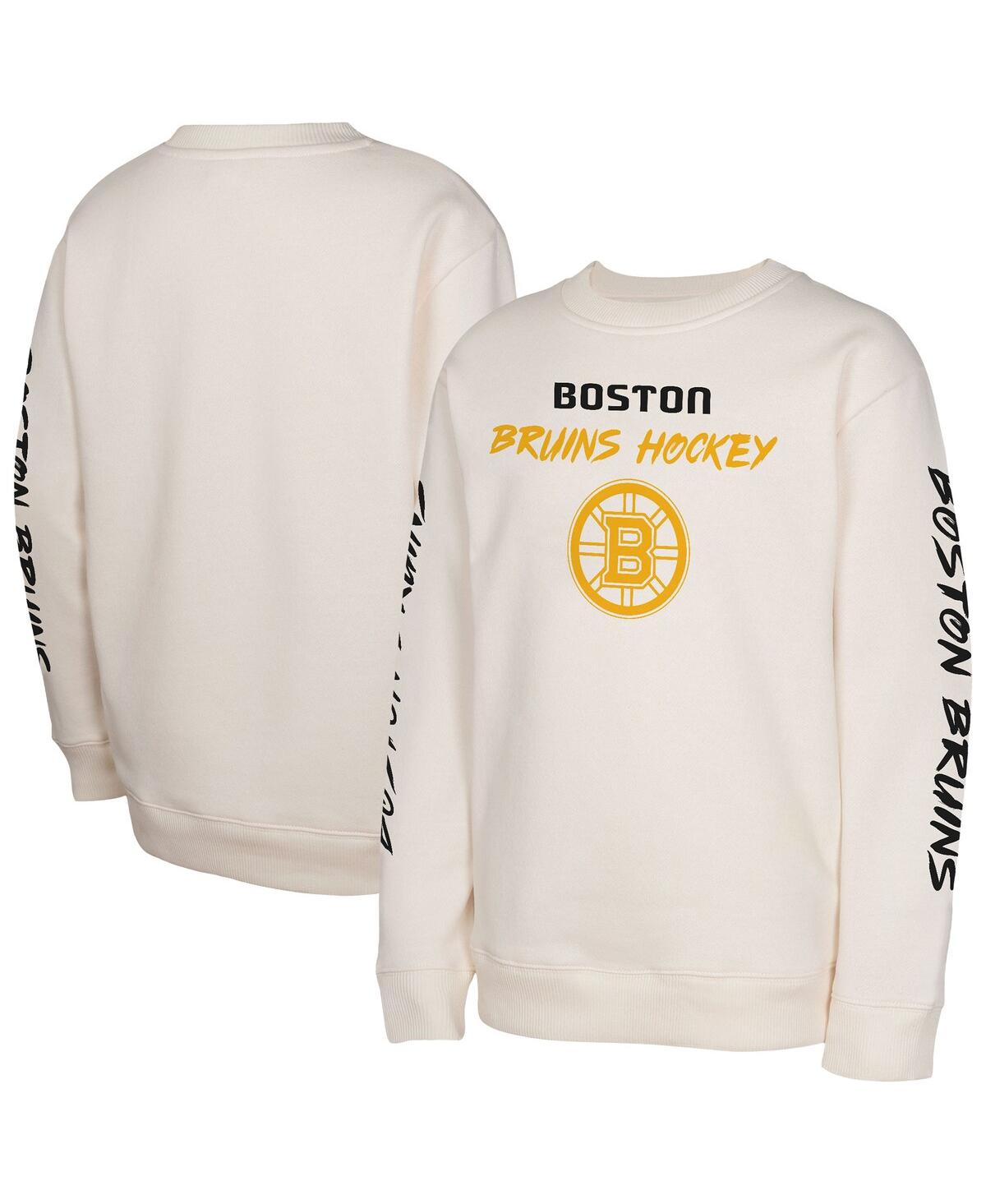 Click here for Outerstuff Big Boys and Girls Cream Boston Bruins... prices