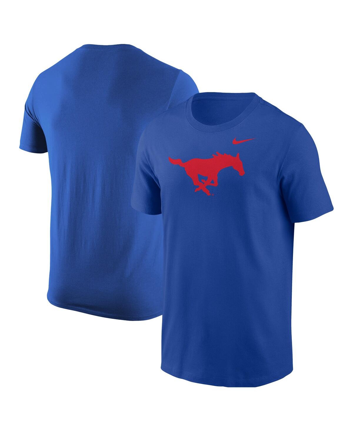Click here for Nike Mens Royal Smu Mustangs Primary Logo T-Shirt... prices