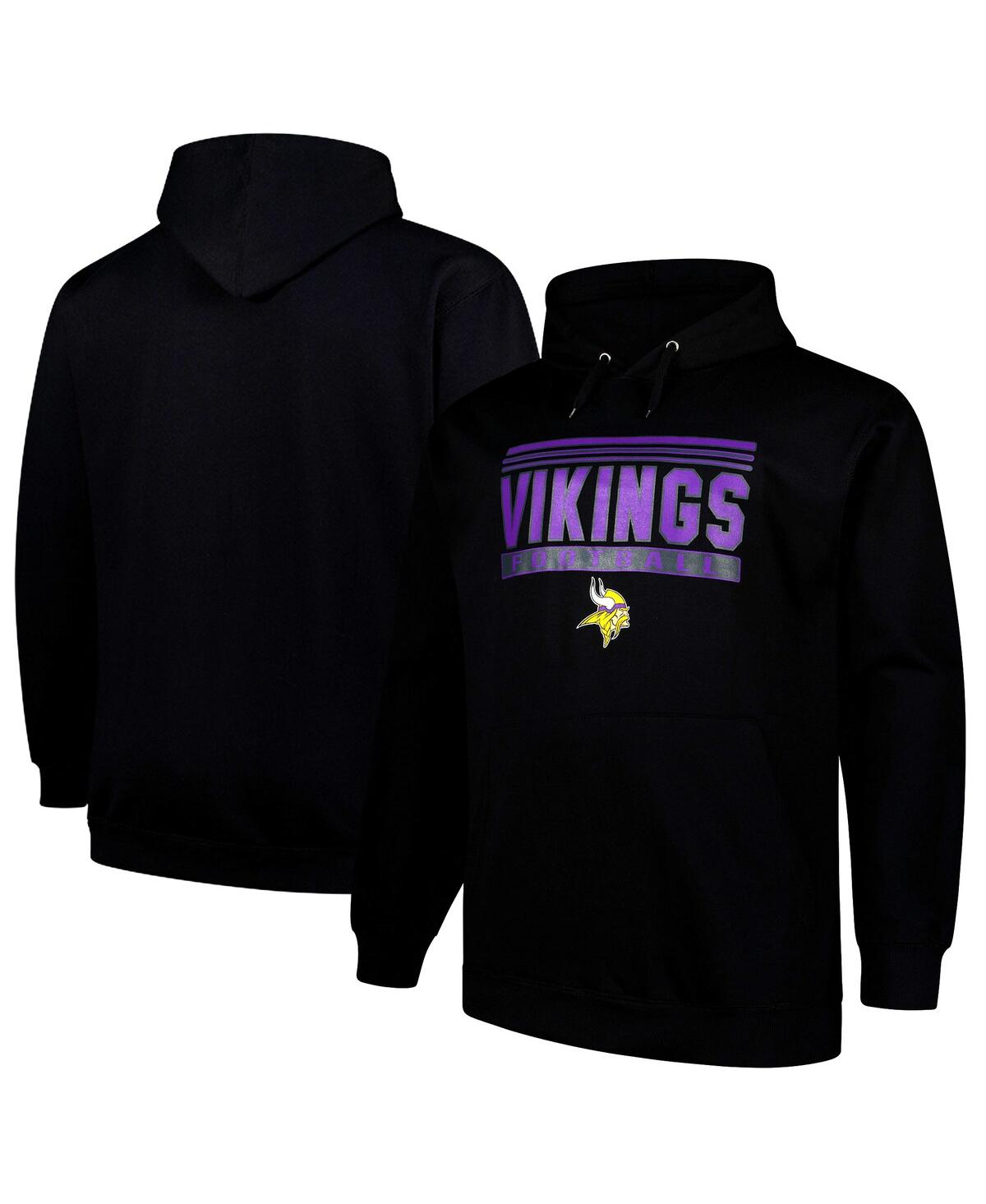 Click here for Fanatics Mens Black Minnesota Vikings Big Tall Pop... prices