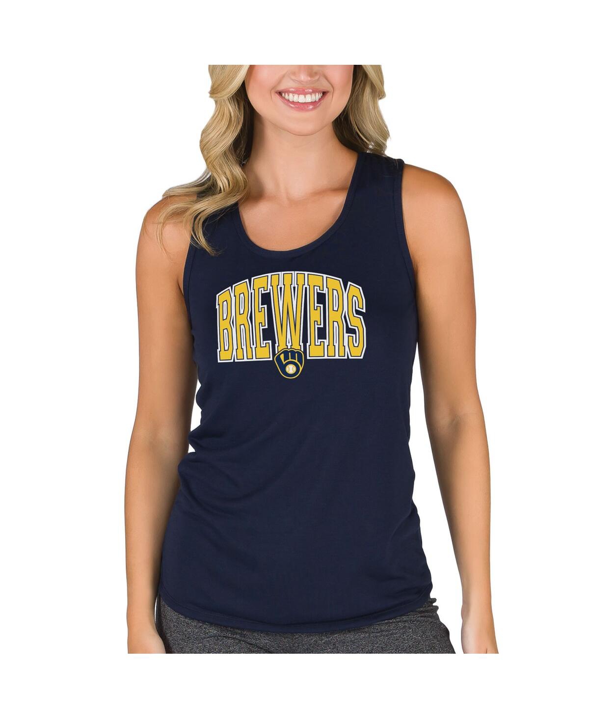 Click here for Concepts Sport Womens Navy Milwaukee Brewers Marat... prices