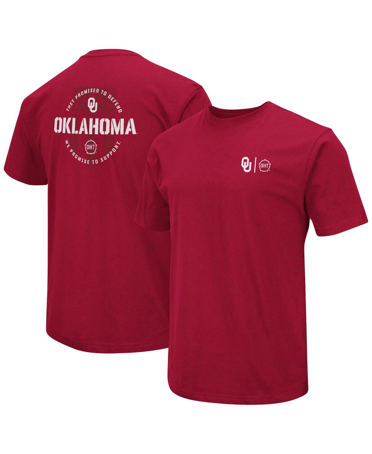 Click here for Colosseum Mens Crimson Oklahoma Sooners Oht Milita... prices