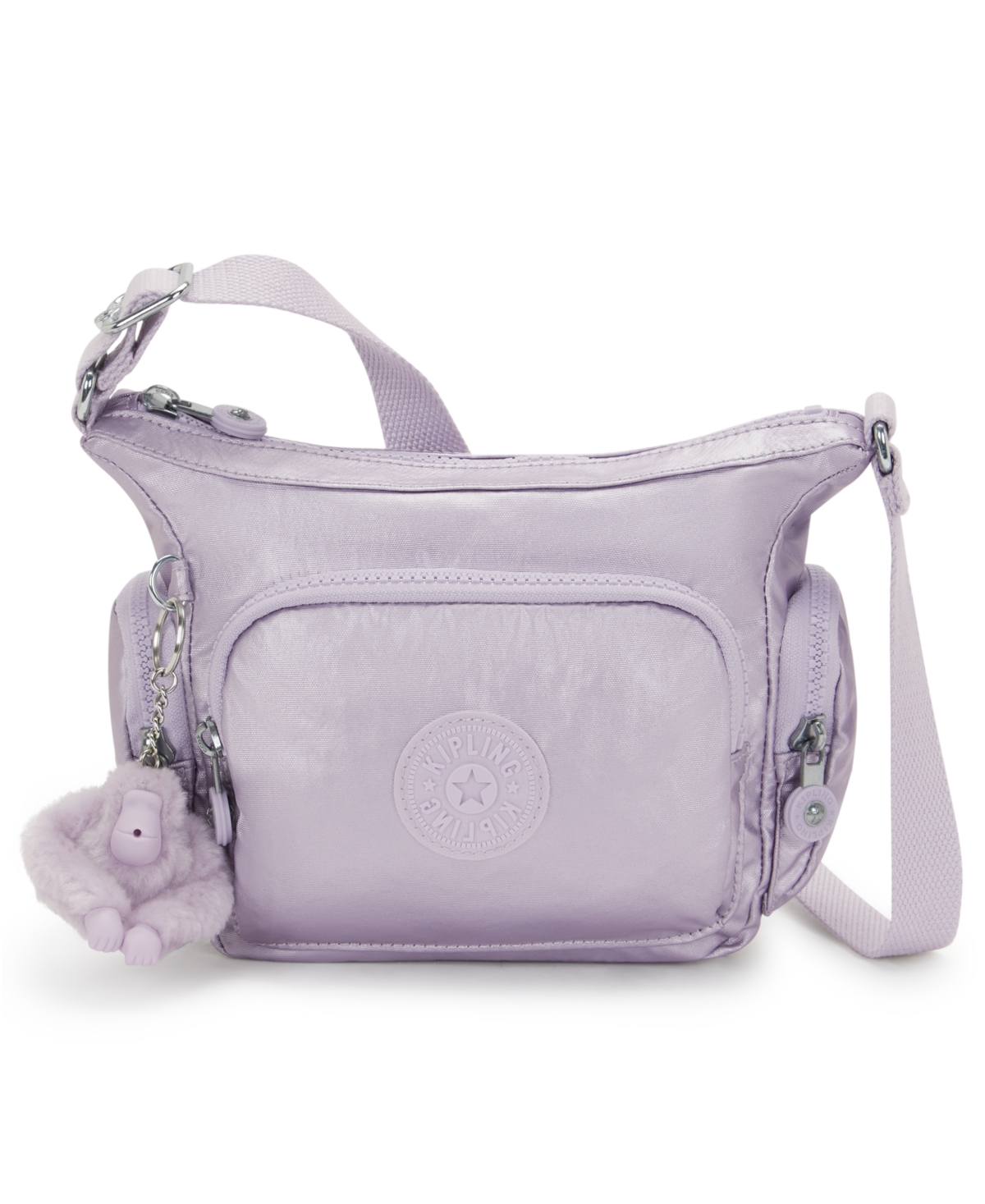 Click here for Kipling Gabbie Mini Crossbody Bag - Lilac Moon Met... prices