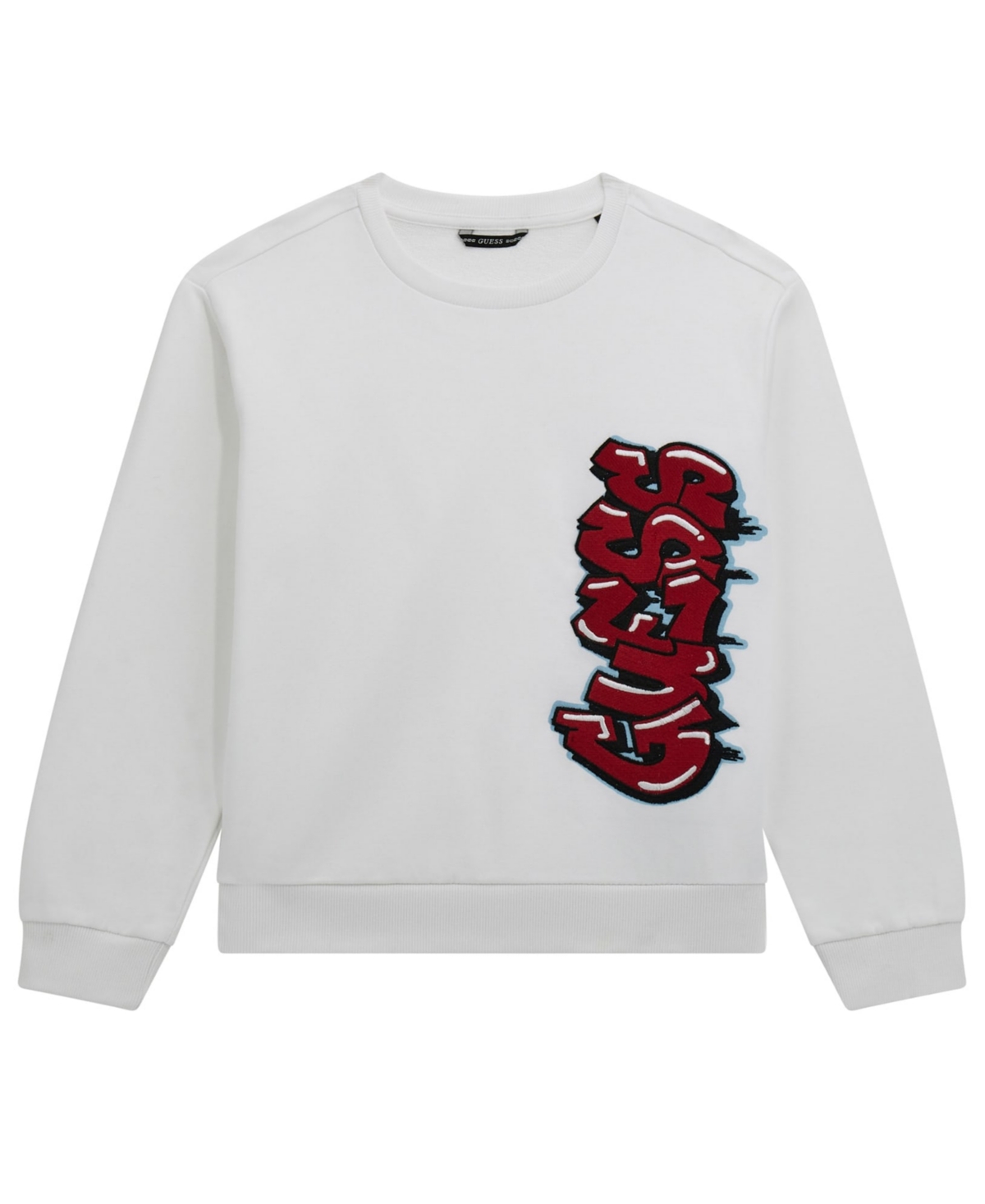 Click here for Guess Boys 8-18 Long-Sleeve Crewneck Sweatshirt -... prices