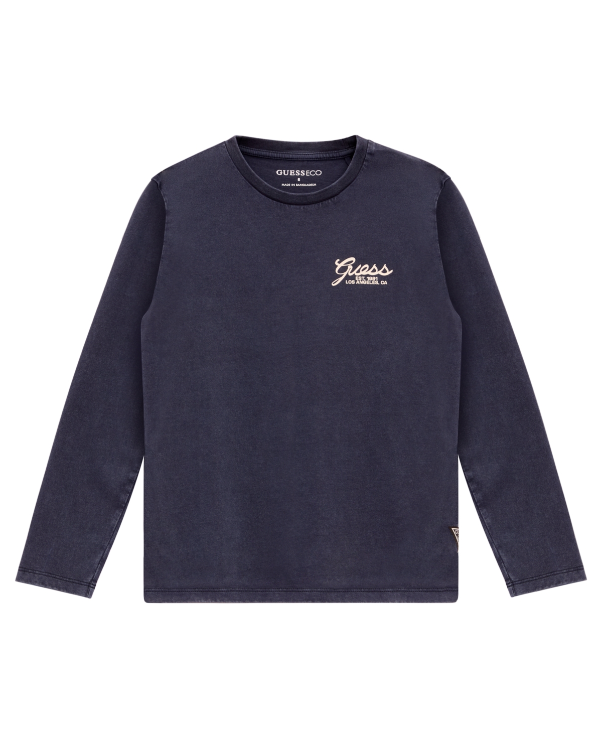 Click here for Guess Boys 7-18 Long-Sleeve T-Shirt - Blue prices