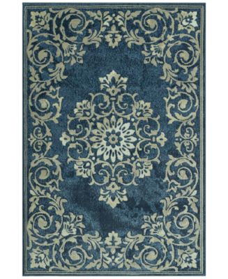 CLOSEOUT! D Style Menagerie MEN185 Denim Area Rugs - Macy's