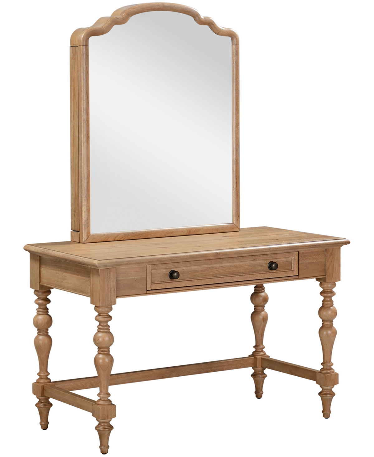 Click here for Willowmere 2-pc set (Vanity & Mirror) - Brown prices