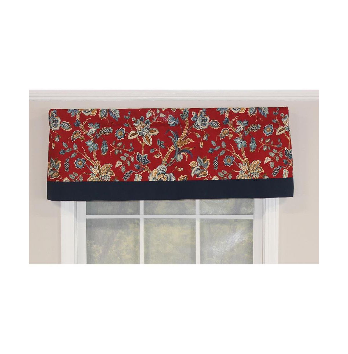 Click here for Rlf Home Gianna Banded Valance Spa. 3 Rod Pocket... prices