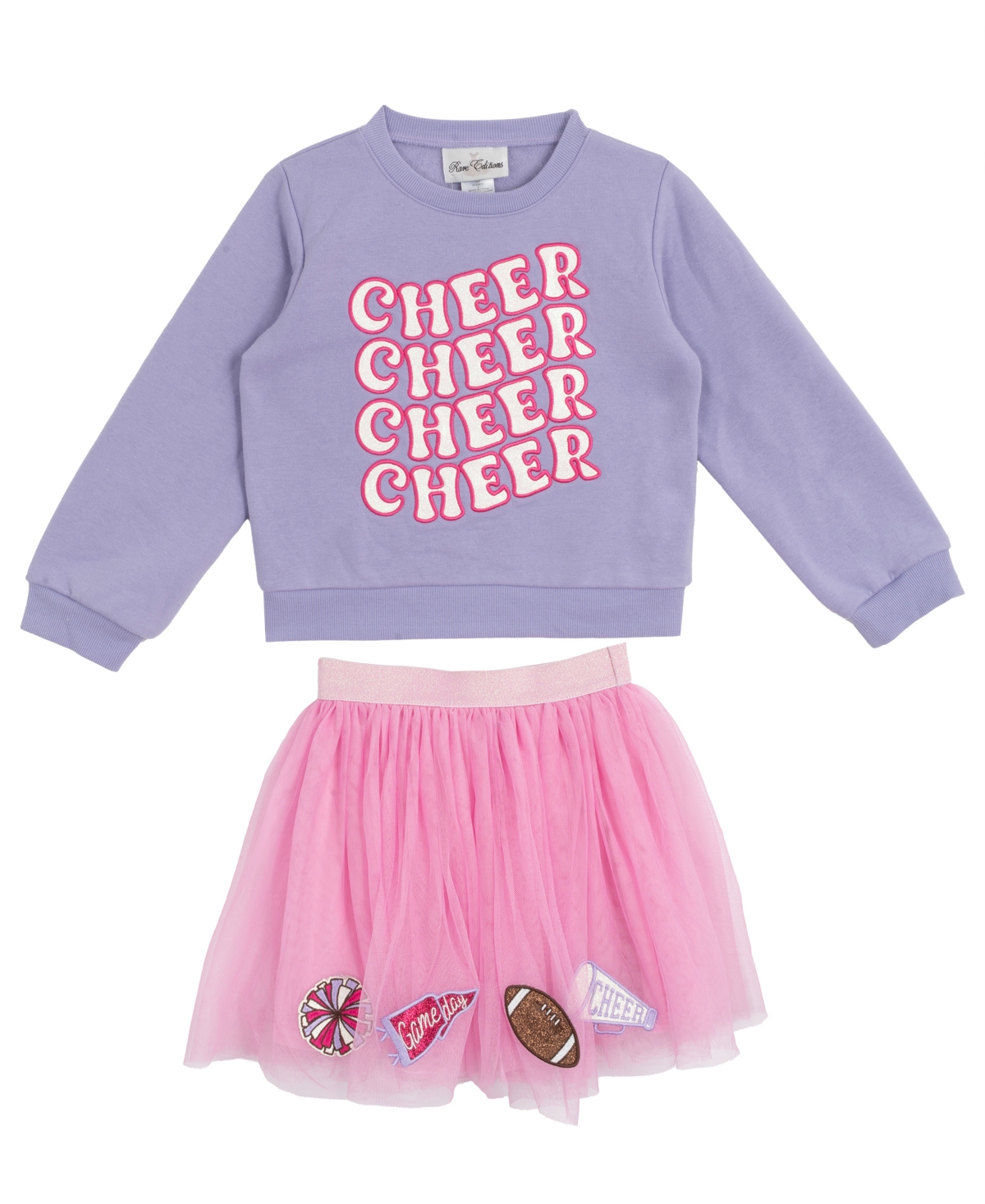 Click here for Rare Editions Girls 2T-6X Sweatshirt and Tutu Skir... prices