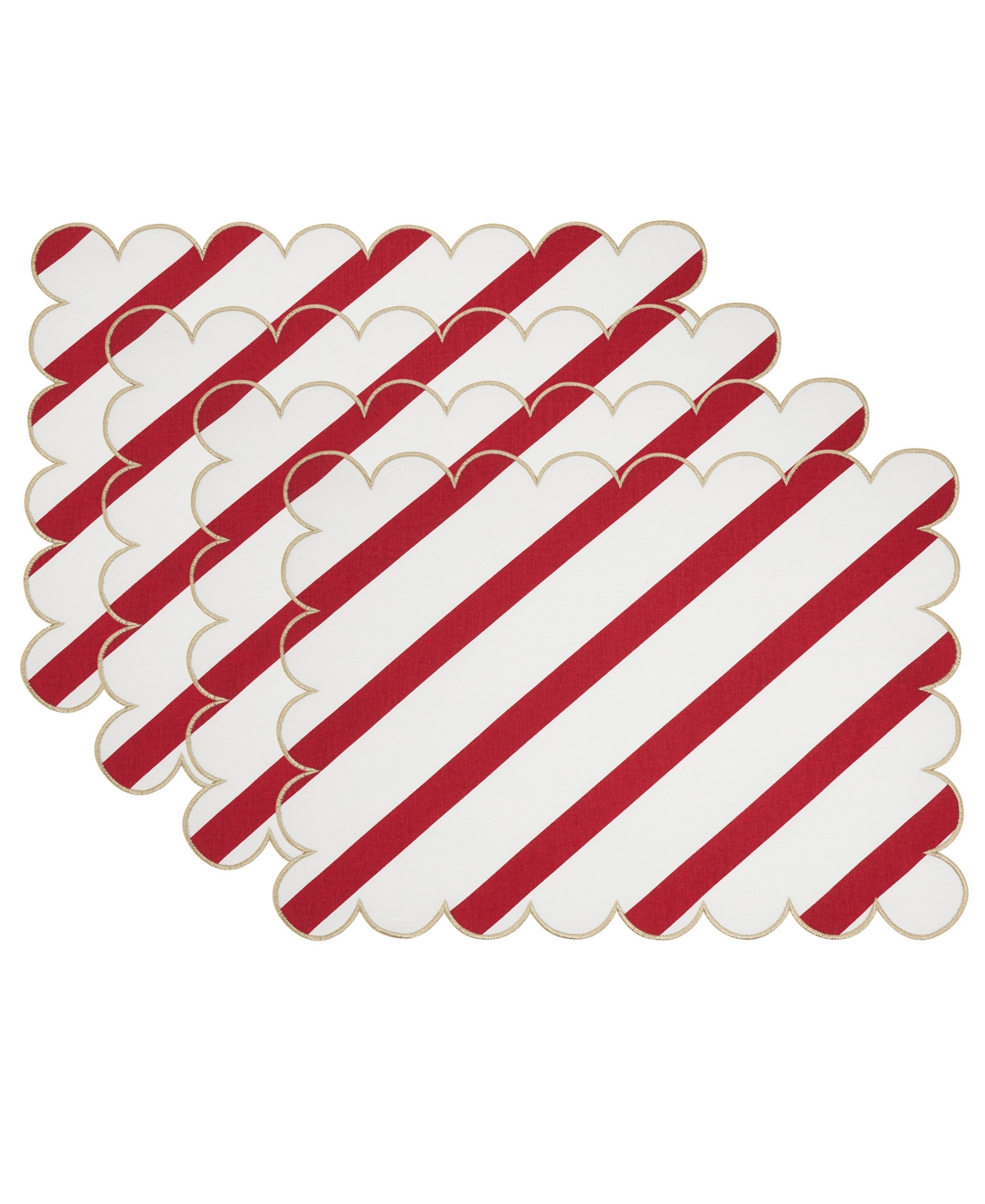 Click here for Saro Lifestyle Eco Scallop Border Placemat  Set of... prices