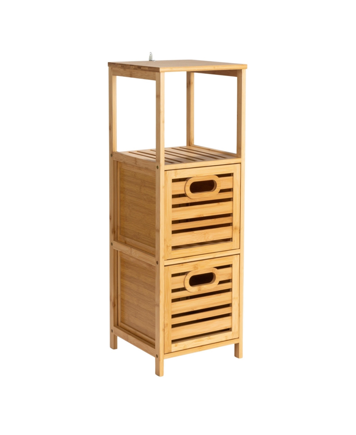 Click here for Household Essentials Bamboo 3-Tier Slatted Shelf w... prices