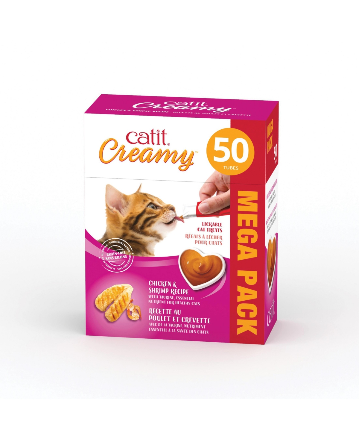 Click here for Catit Creamy Lick Treat Chick/Shrimp 50pk prices