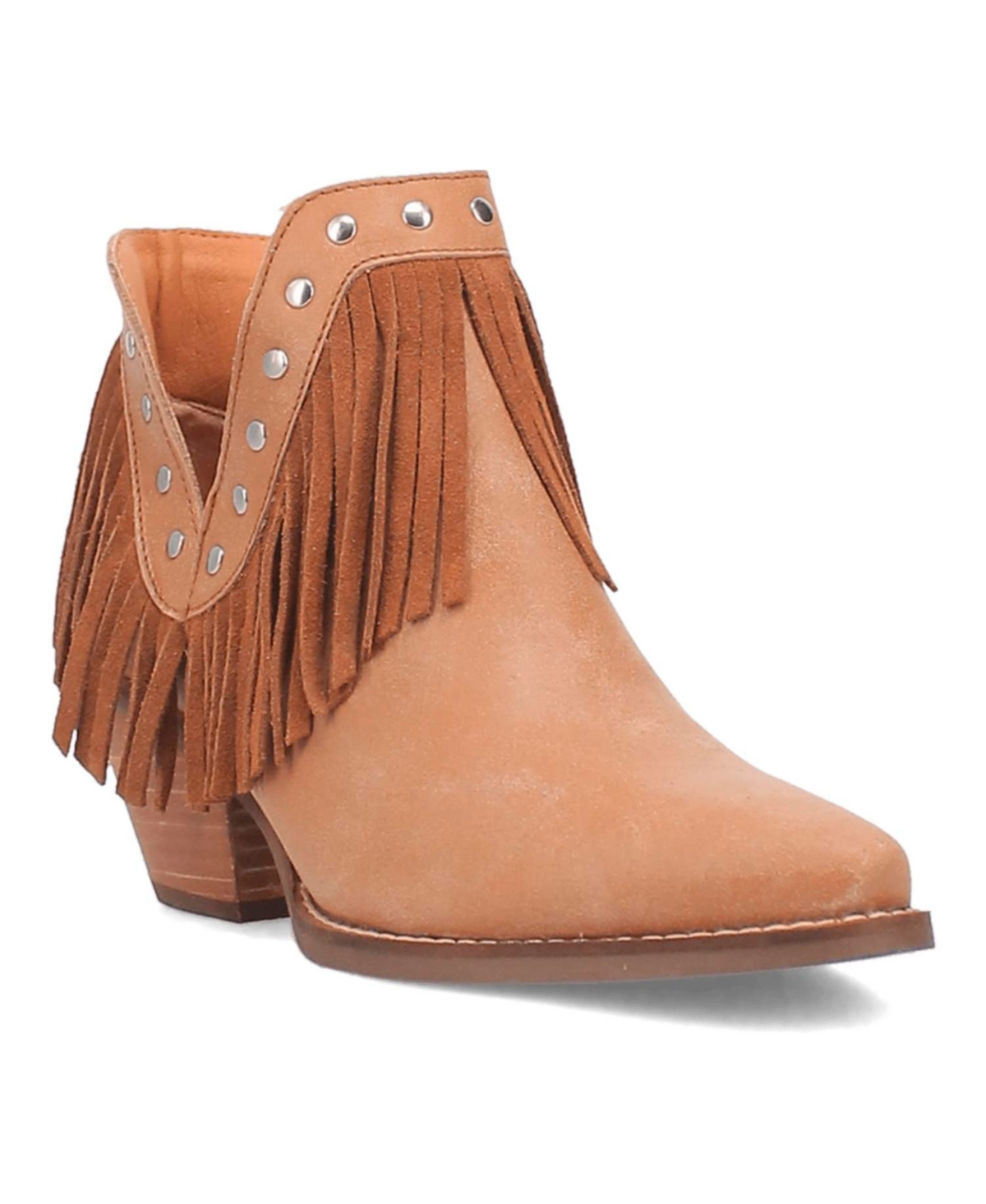 Click here for Dingo Womens Fine N Dandy Leather Bootie - Camel prices