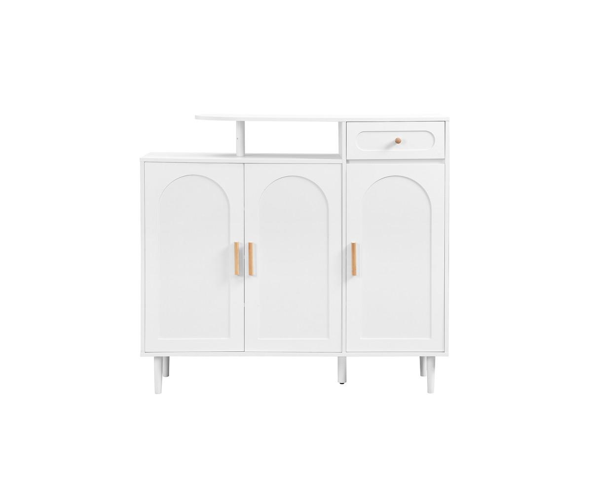 Click here for Casainc Storage Cabinet with Arched Doors and Draw... prices
