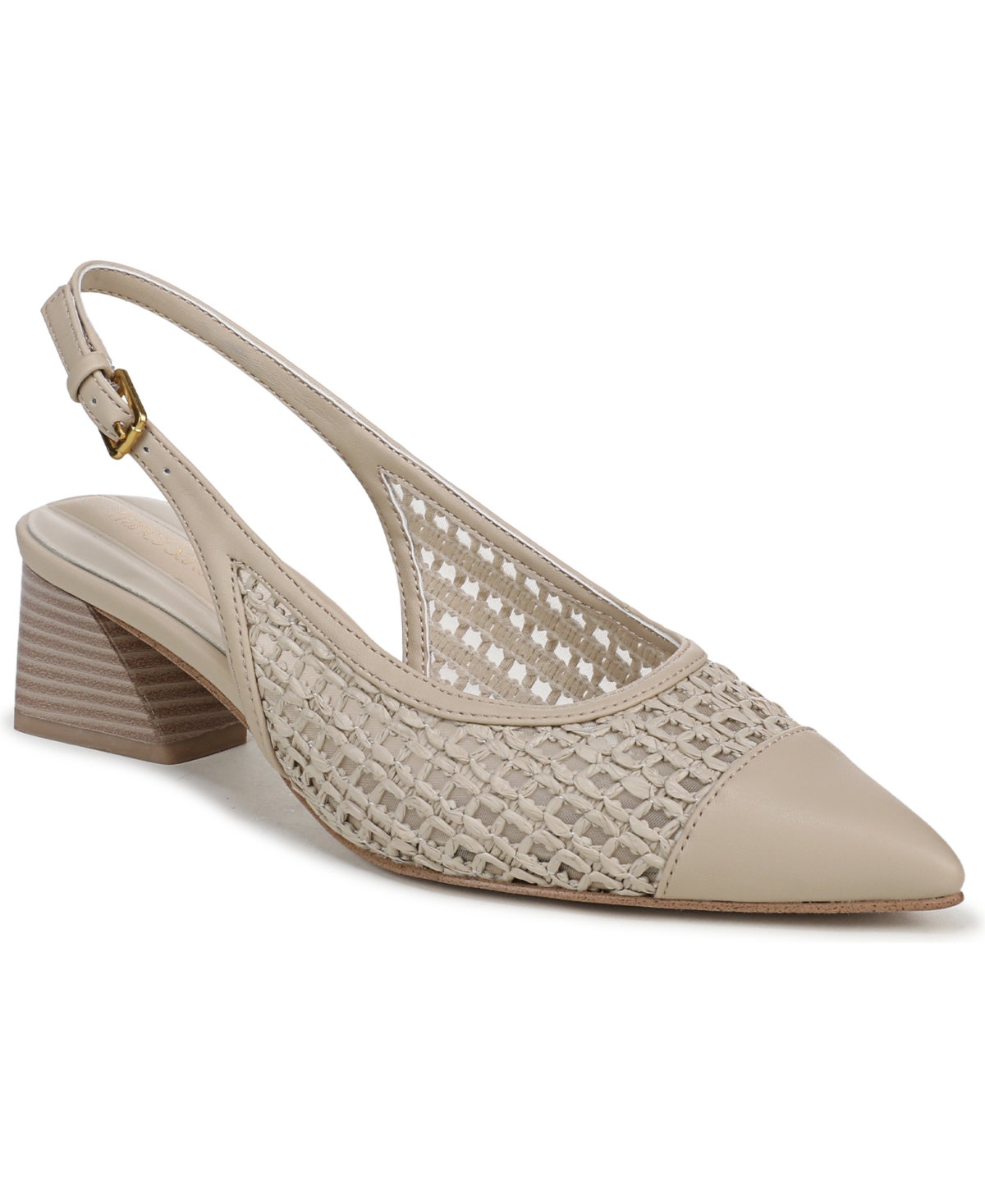 Click here for Franco Sarto Womens Racer Pointed Toe Slingback Sh... prices