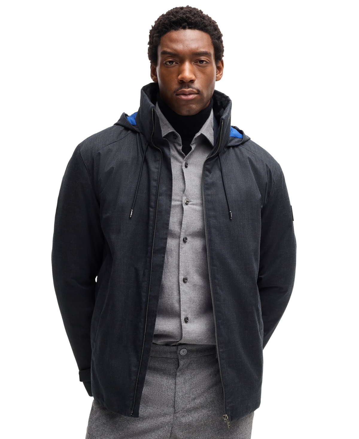 Click here for Boss by Hugo Boss Mens Slim Fit Waterproof Jacket... prices